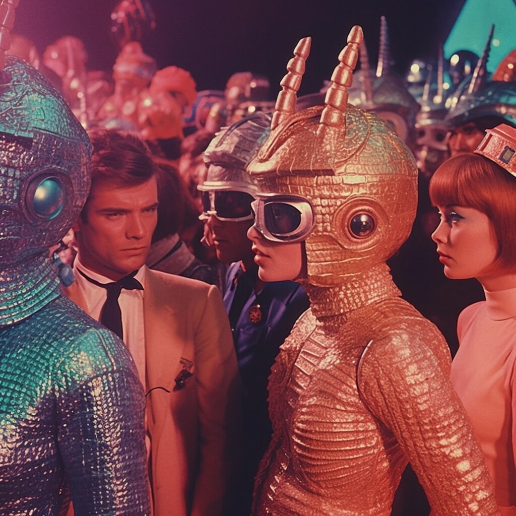 ArtStation - Retro Weird Party Photos