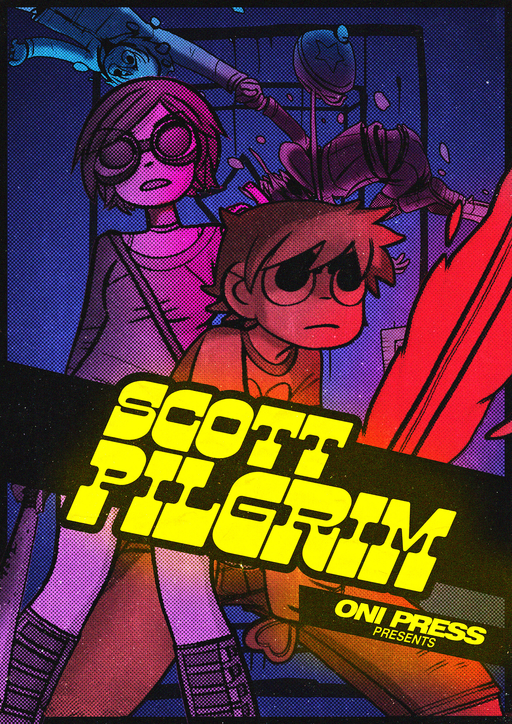 ArtStation - Scott Pilgrim Comic Poster/Cover