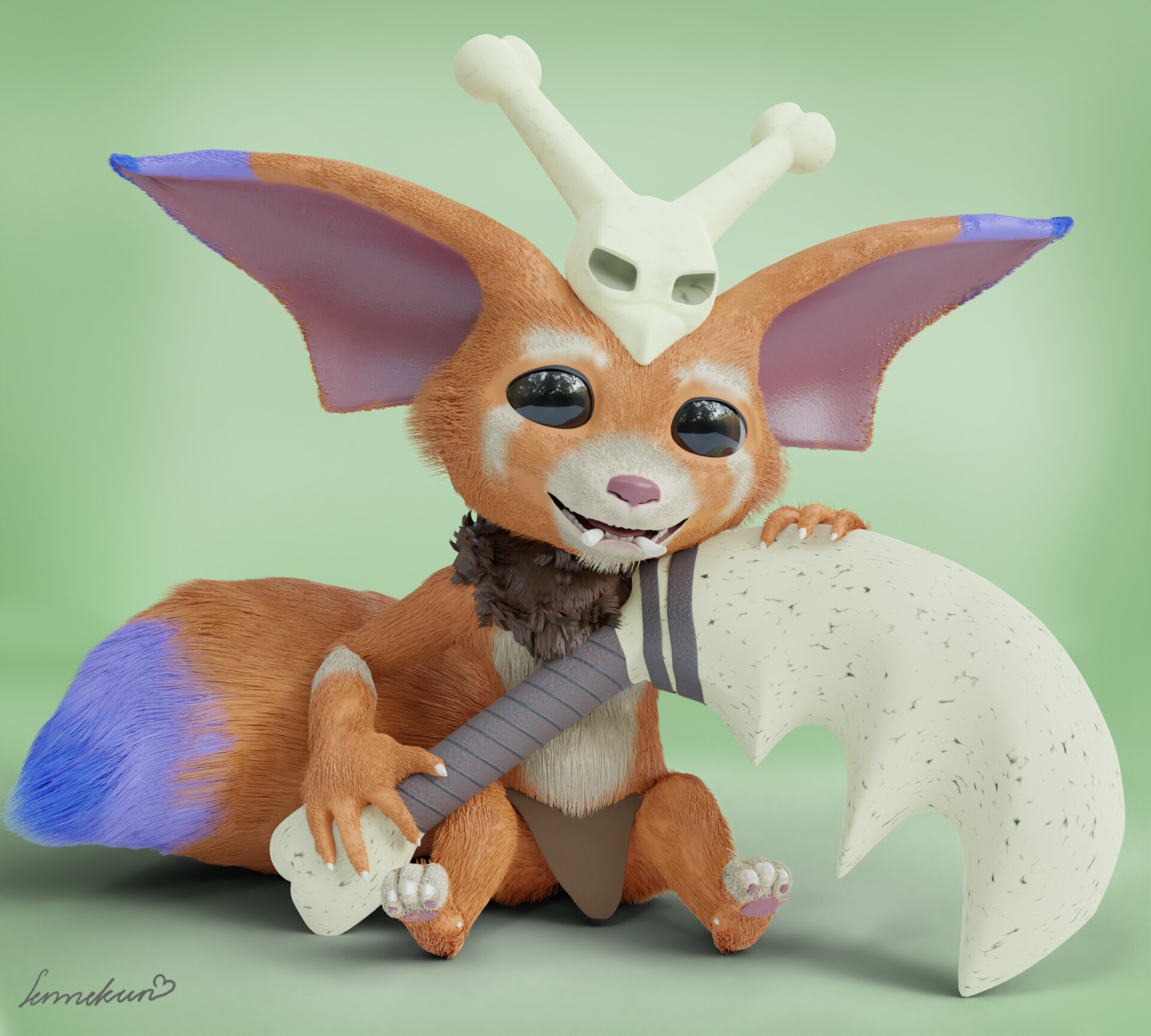 ArtStation - Gnar loves his boomerang