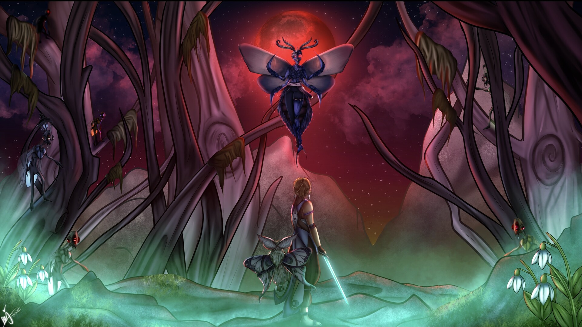 ArtStation - Zelda DLC Key Scene