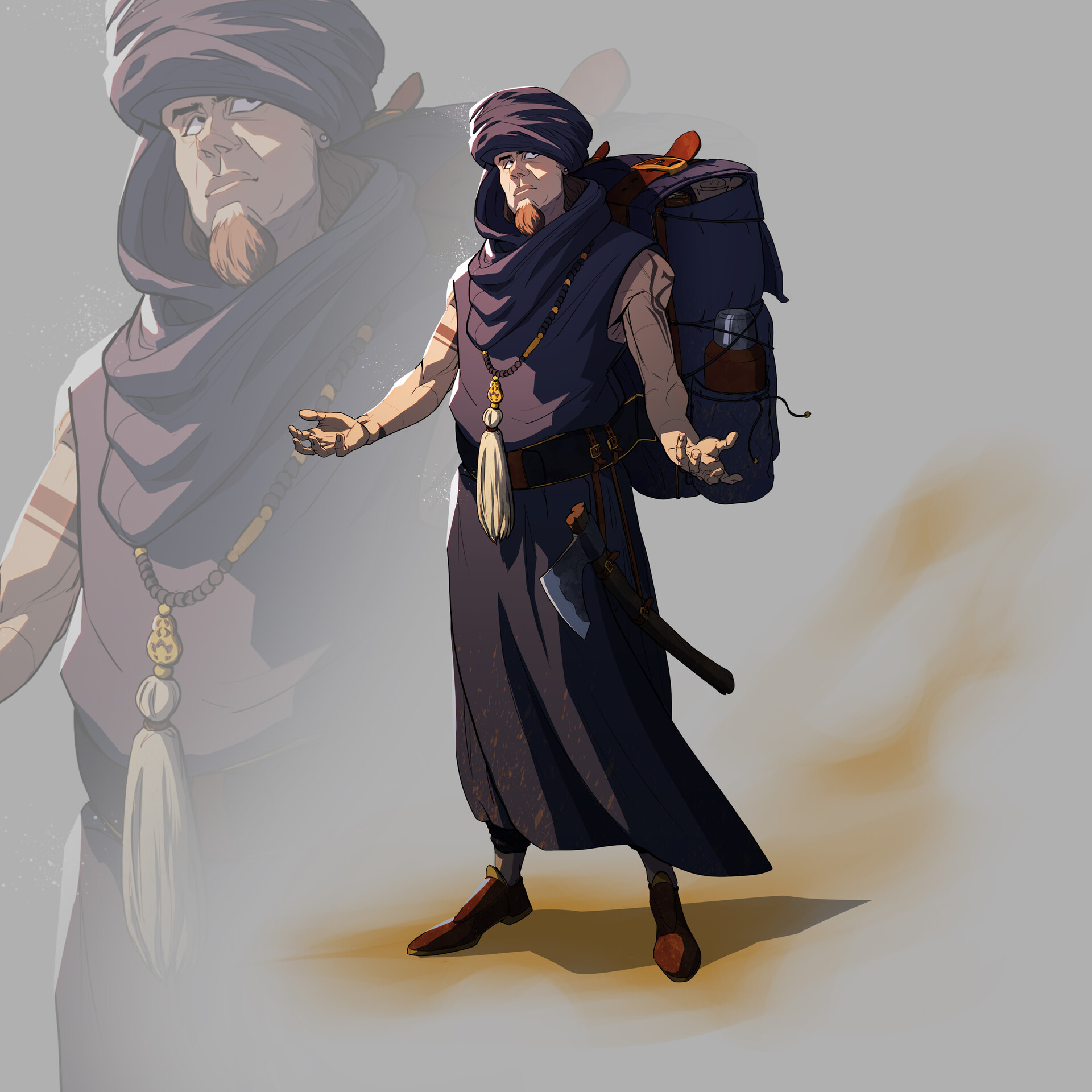 ArtStation - Desert Traveler