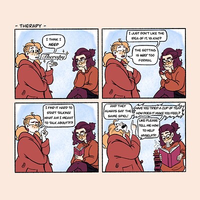 therapeutic comics