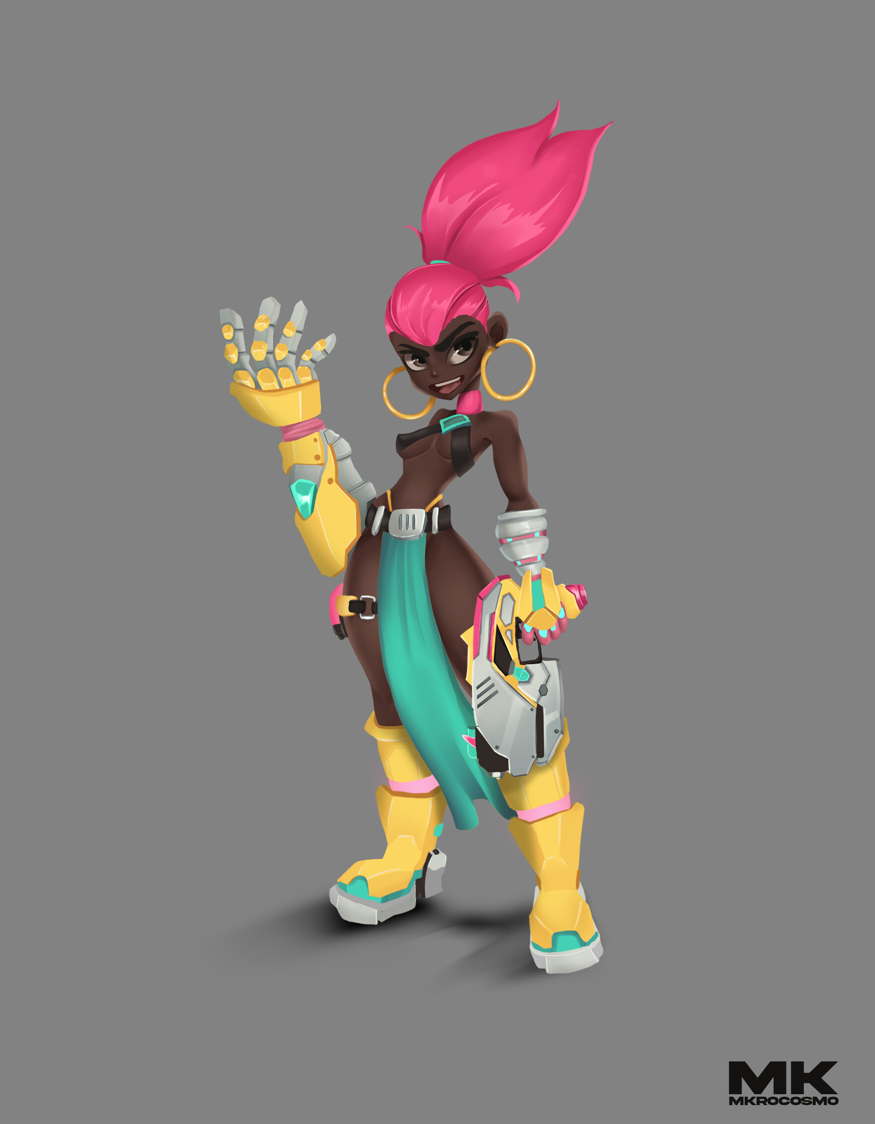 ArtStation - Bubbles Character Design