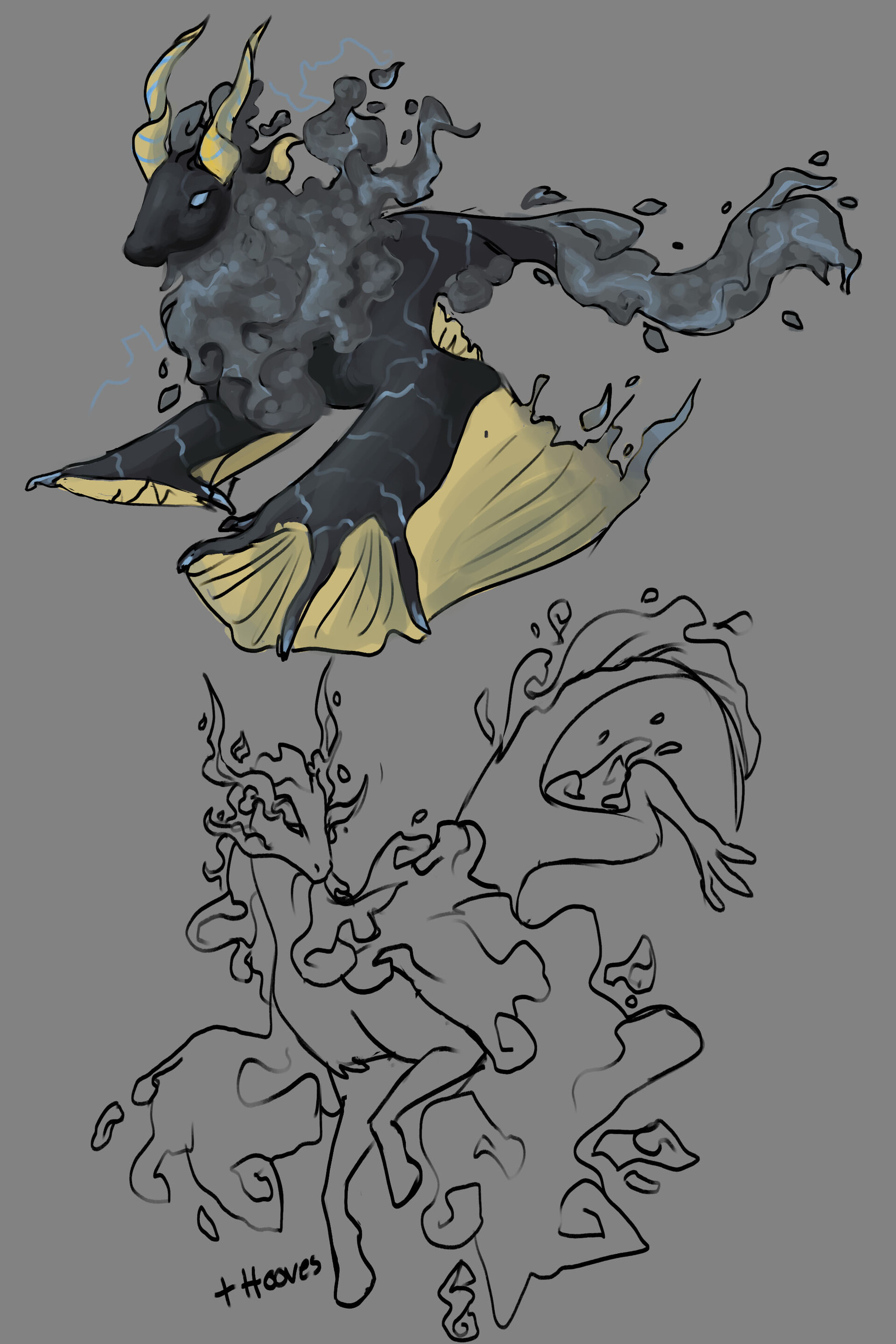 ArtStation - Various creature designs