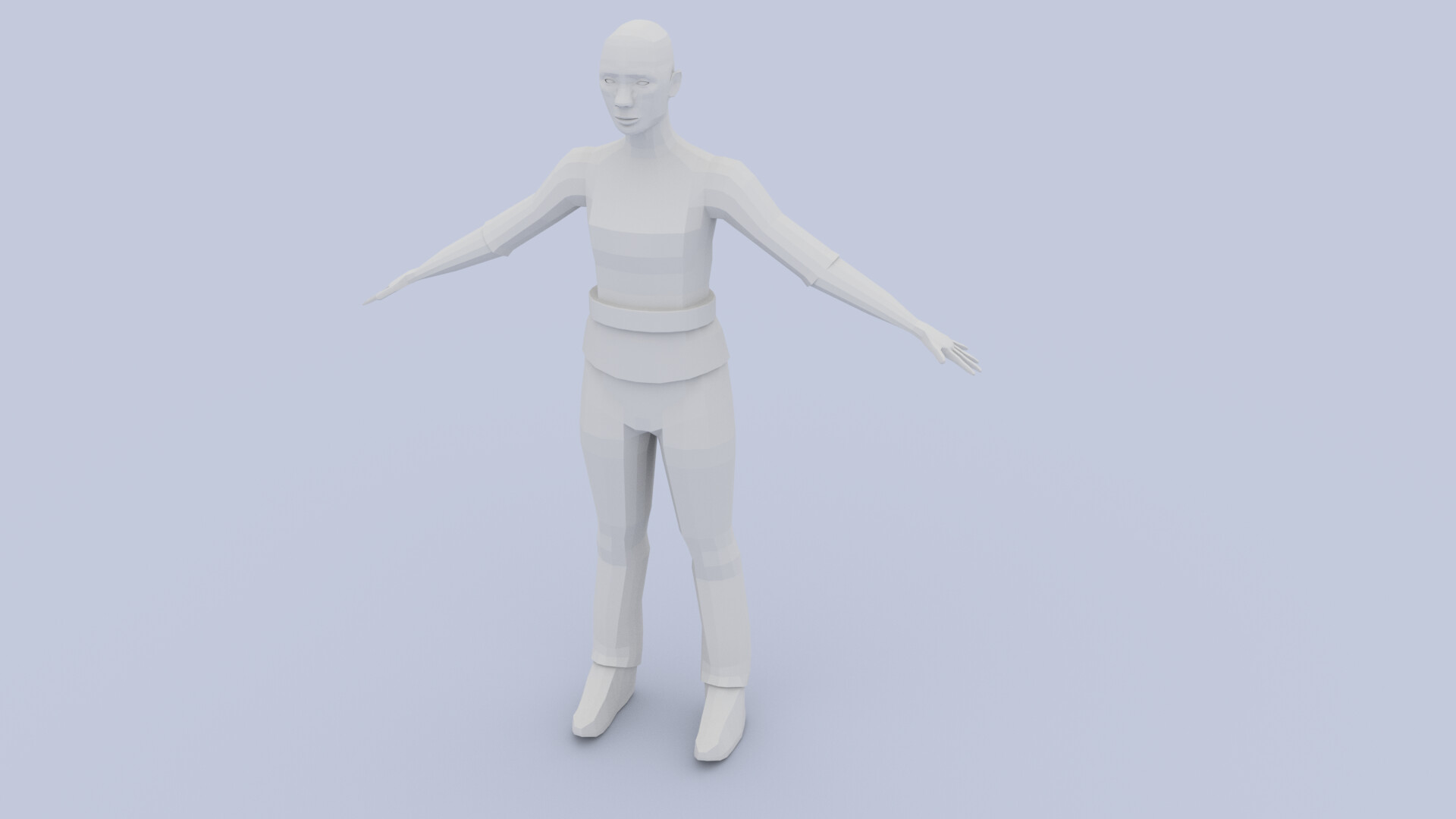 ArtStation - Low-Poly Female Model