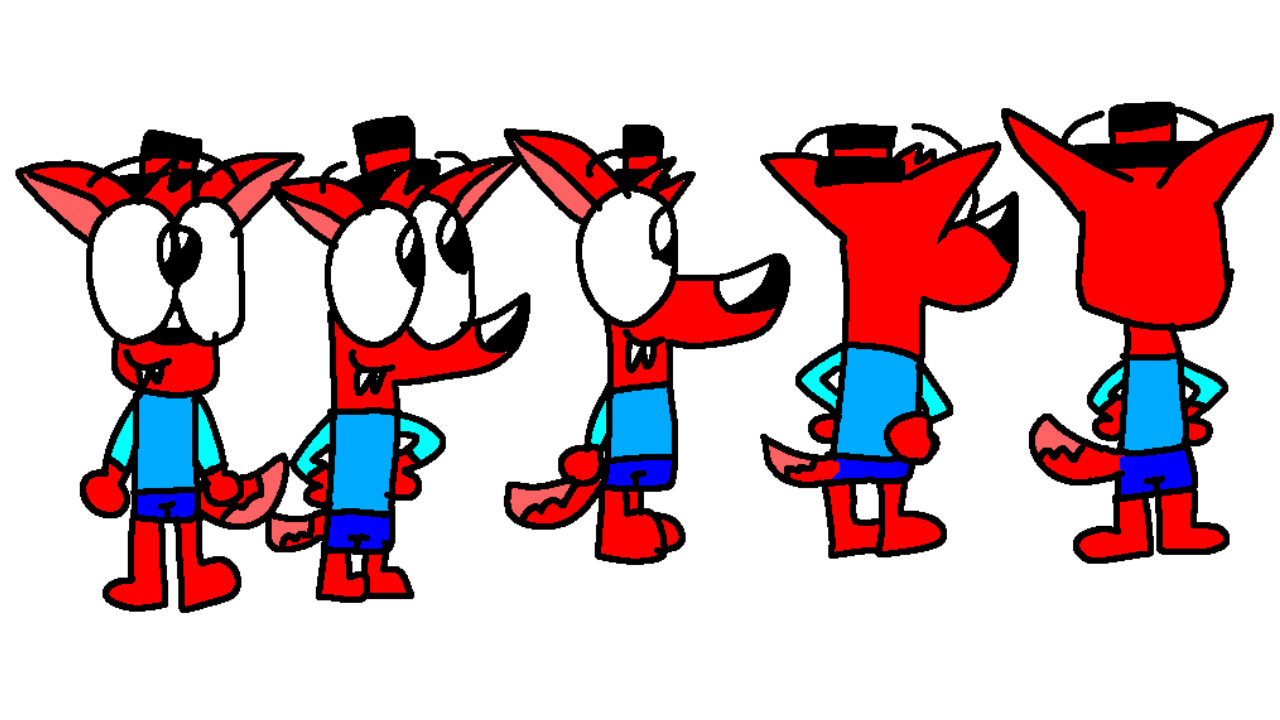 ArtStation - Jake the Fox Turnaround