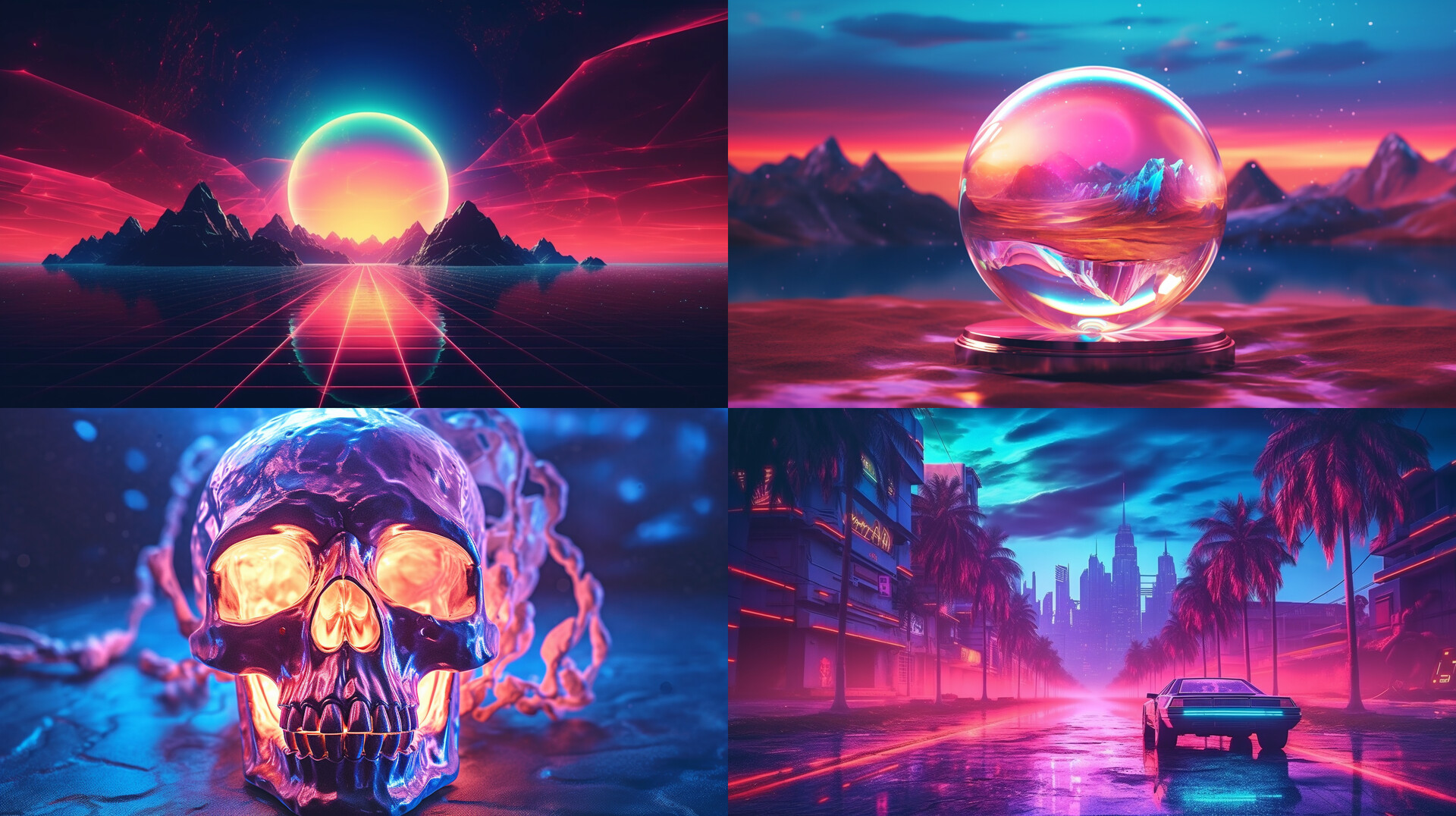 ArtStation - Synthwave Experiments