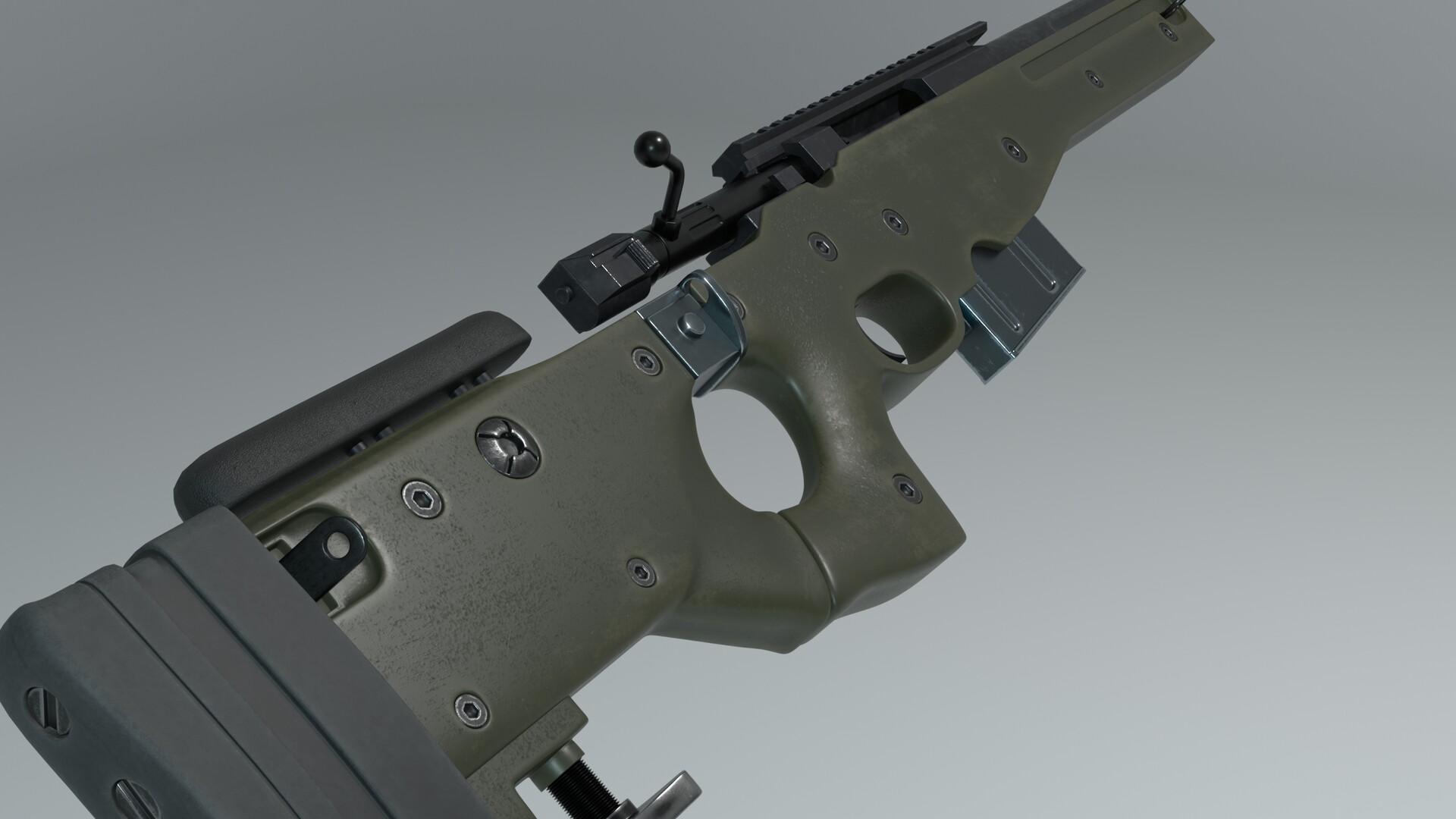 Daniel - High-Poly AWM Sniper Rifle