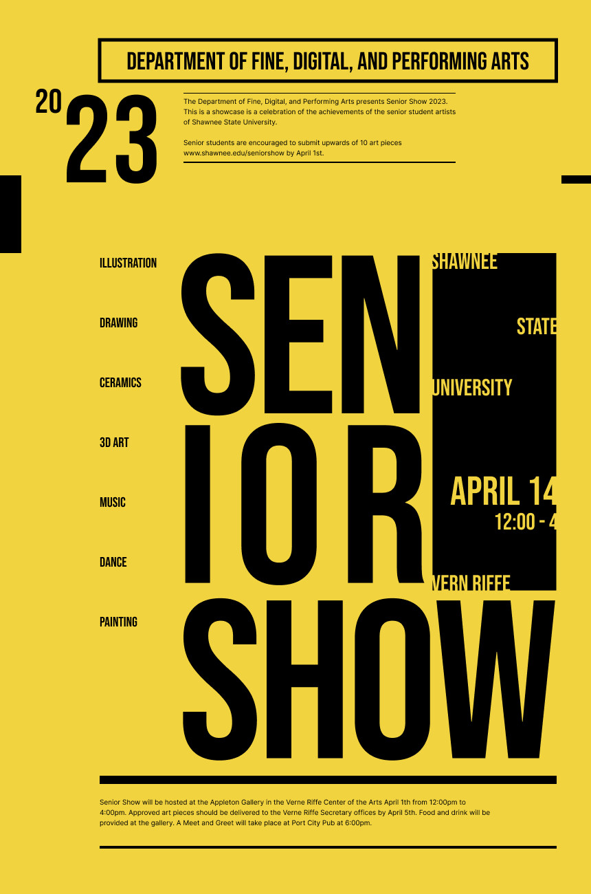 ArtStation - Senior Show Posters