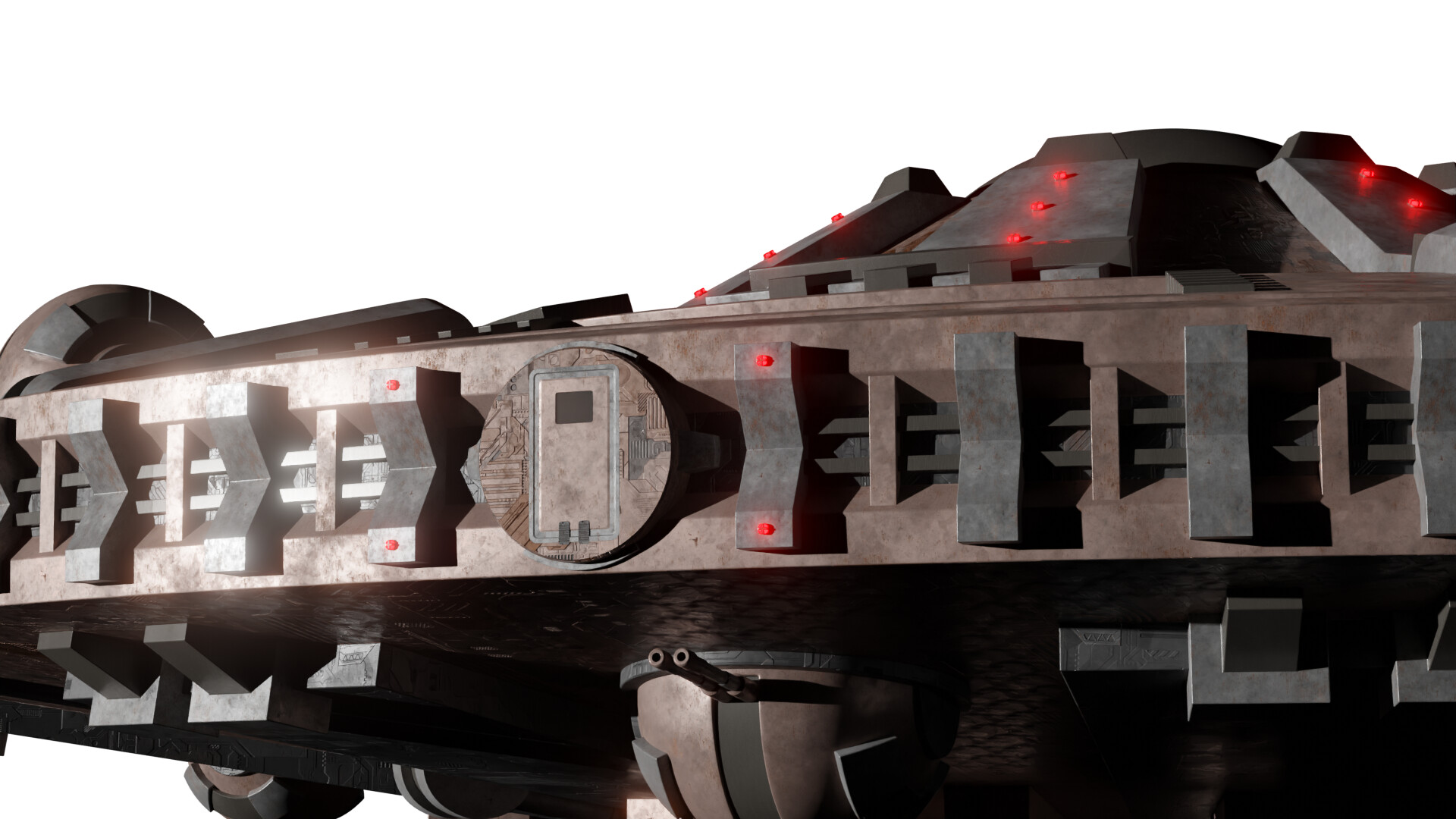 ArtStation - Dalek Space Ship