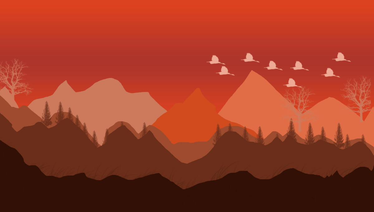 ArtStation - Flat Landscape