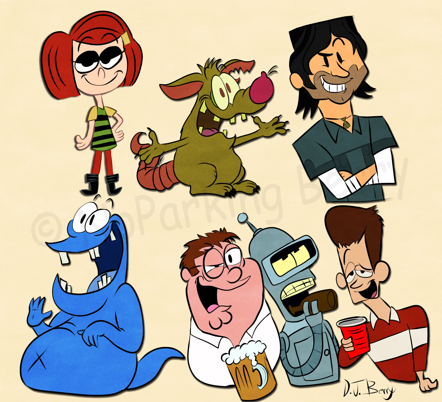 ArtStation - Teletoon Doodle Requests