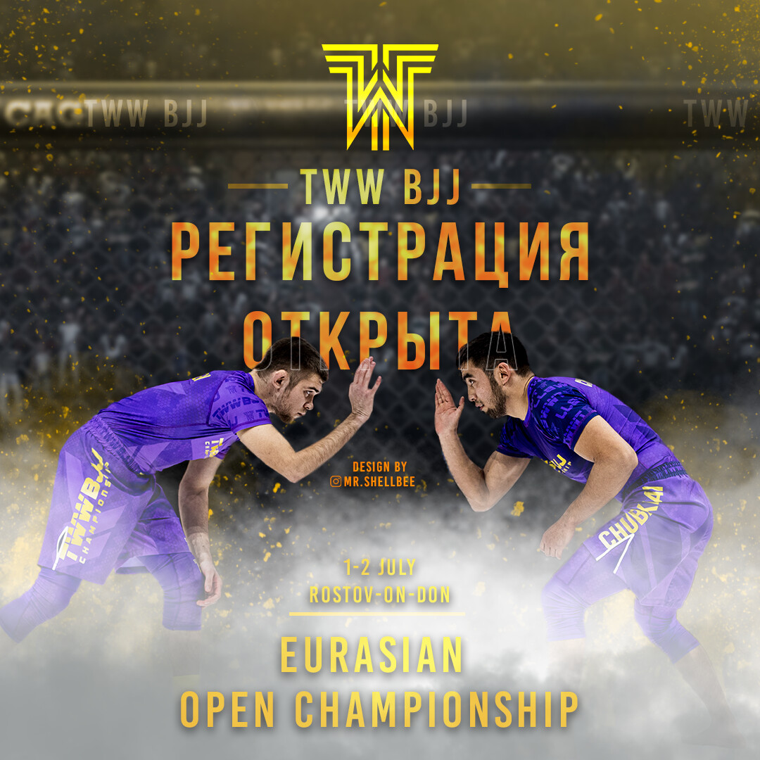 ArtStation - TWW BJJ EURASIAN CHAMPIONSHIP 2023