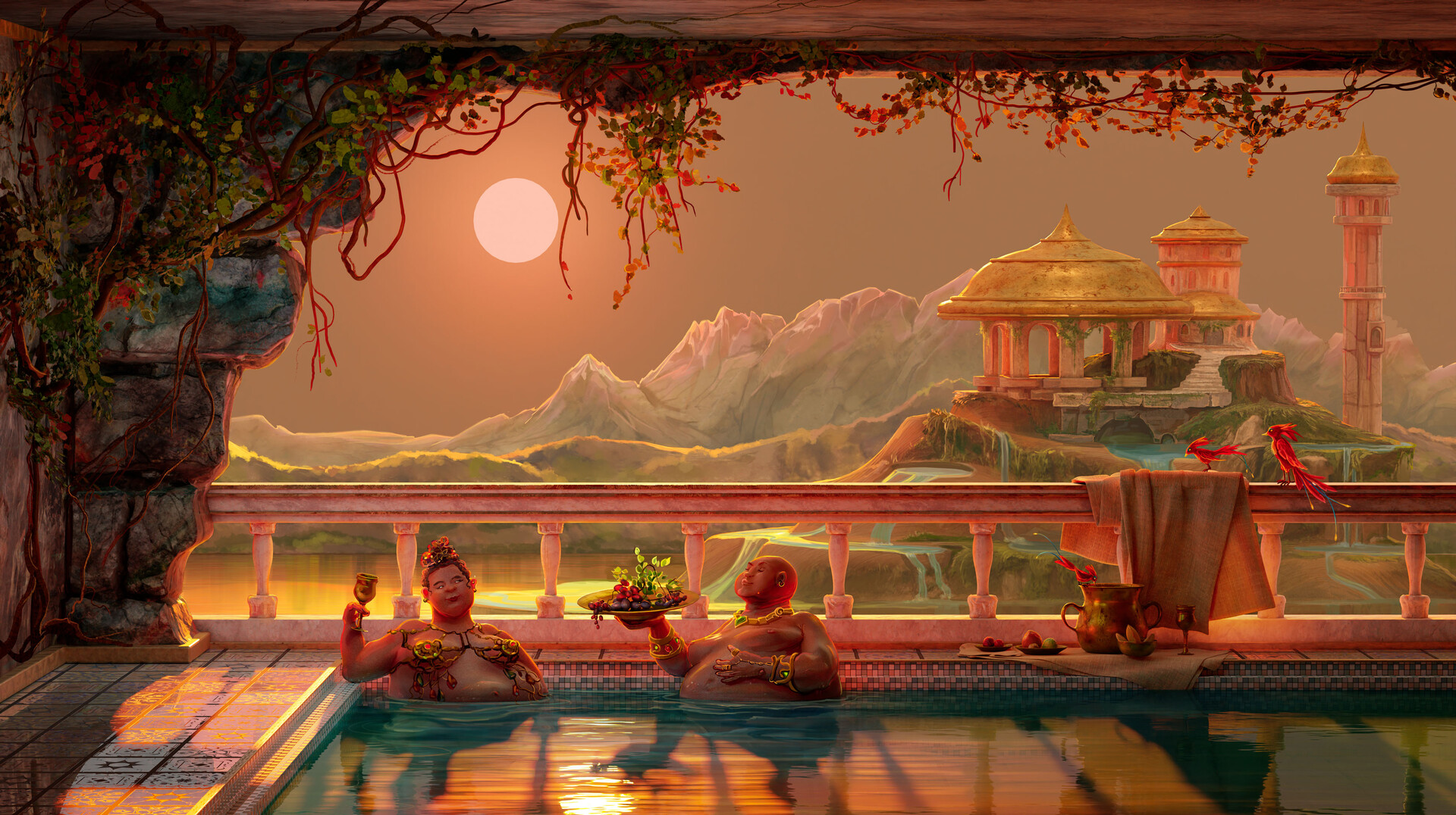 ArtStation - Curves of Hedonism