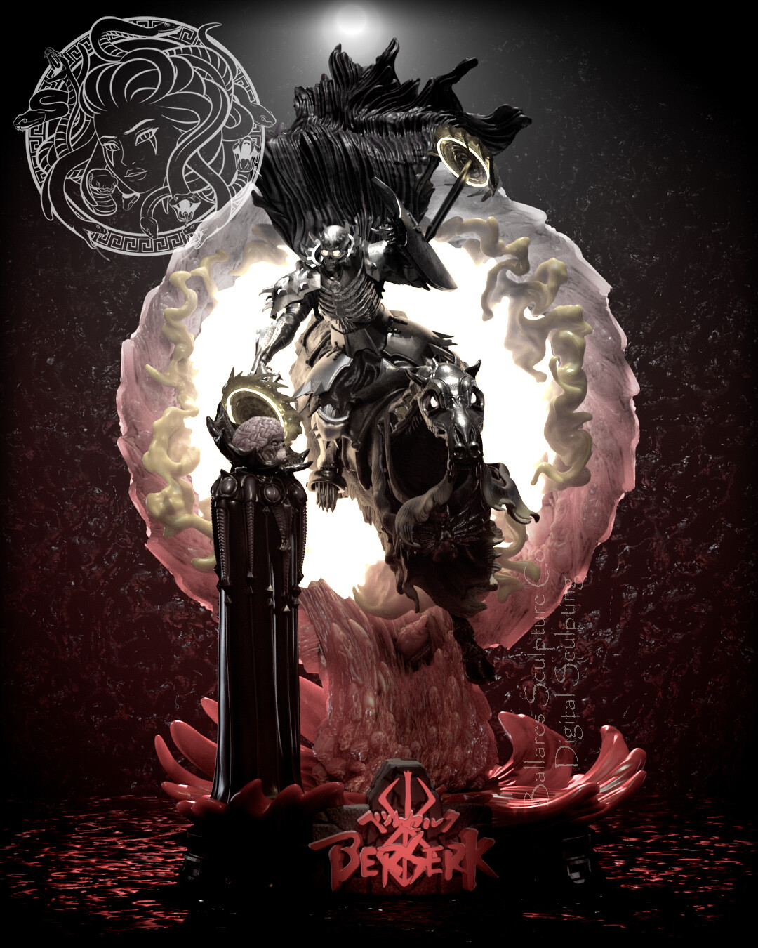 ArtStation - SKULLKNIGHT BY CREATIVE GEEK MB