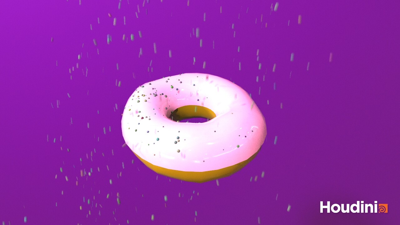 ArtStation - Donut Animation with motion blur