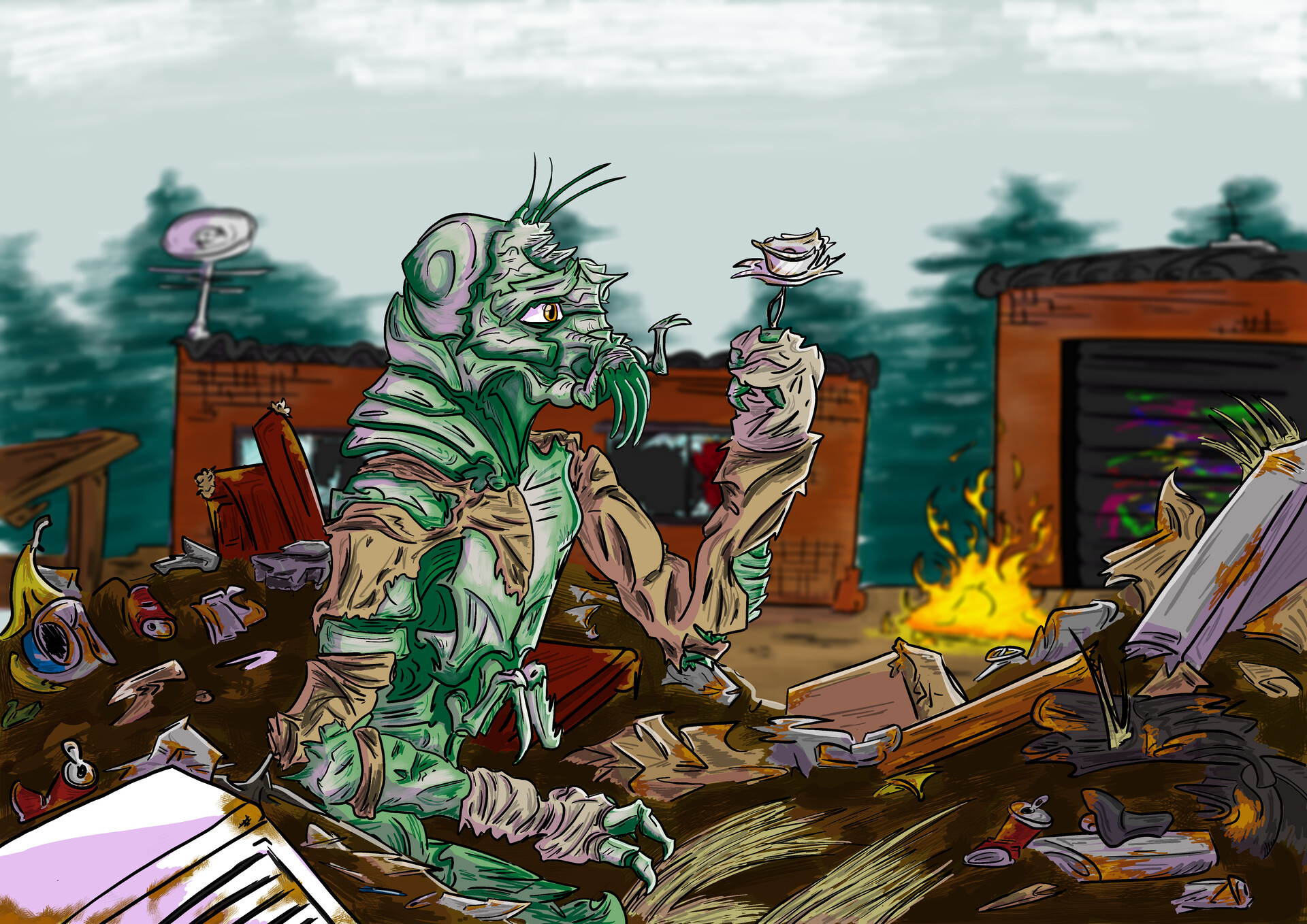 ArtStation - Wickus "Prawk" (Distric 9, Neill Blomkamp)