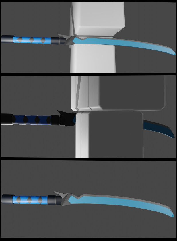 ArtStation - The Water's Edge Katana