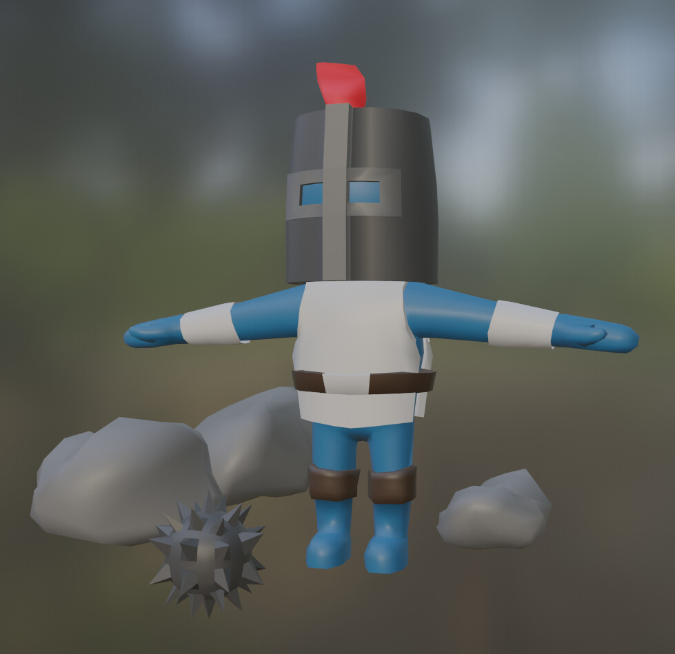 ArtStation - Low Poly Chibi