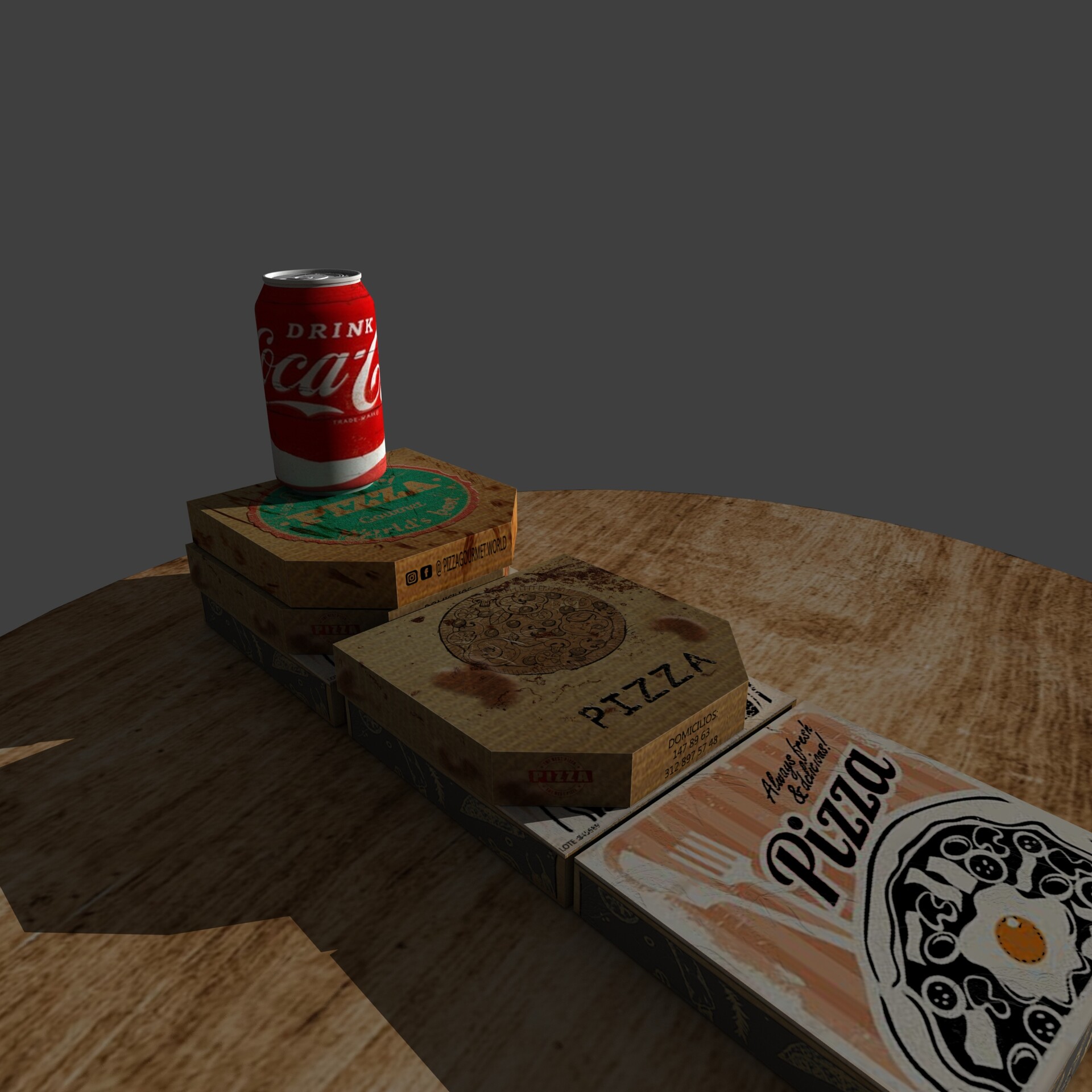 ArtStation - Render , material Lambert, lighting and materials