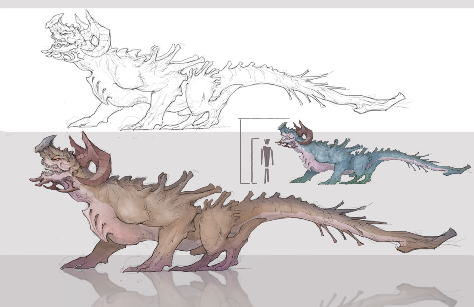 ArtStation - Land monster