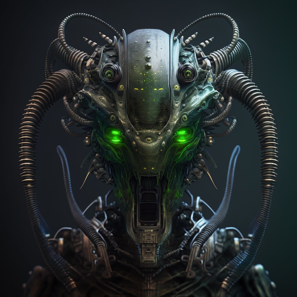 ArtStation - Robot-Alien