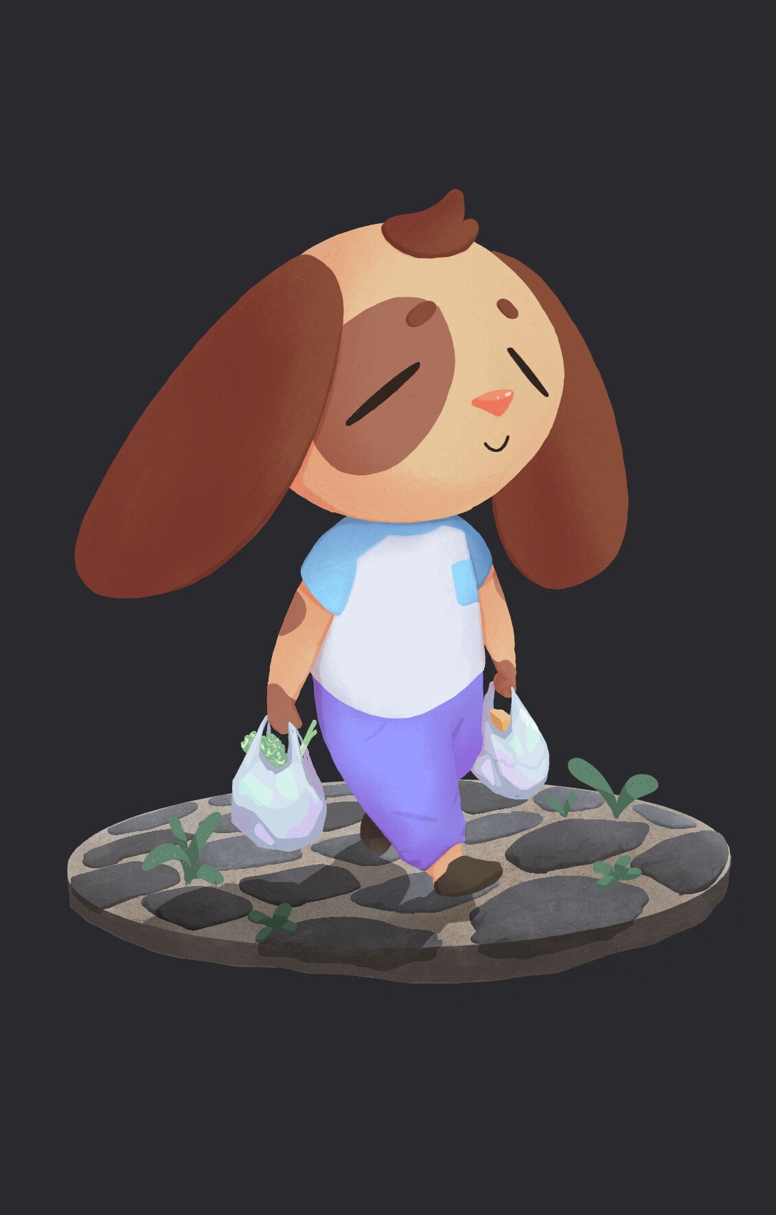 ArtStation - Dog - 2D