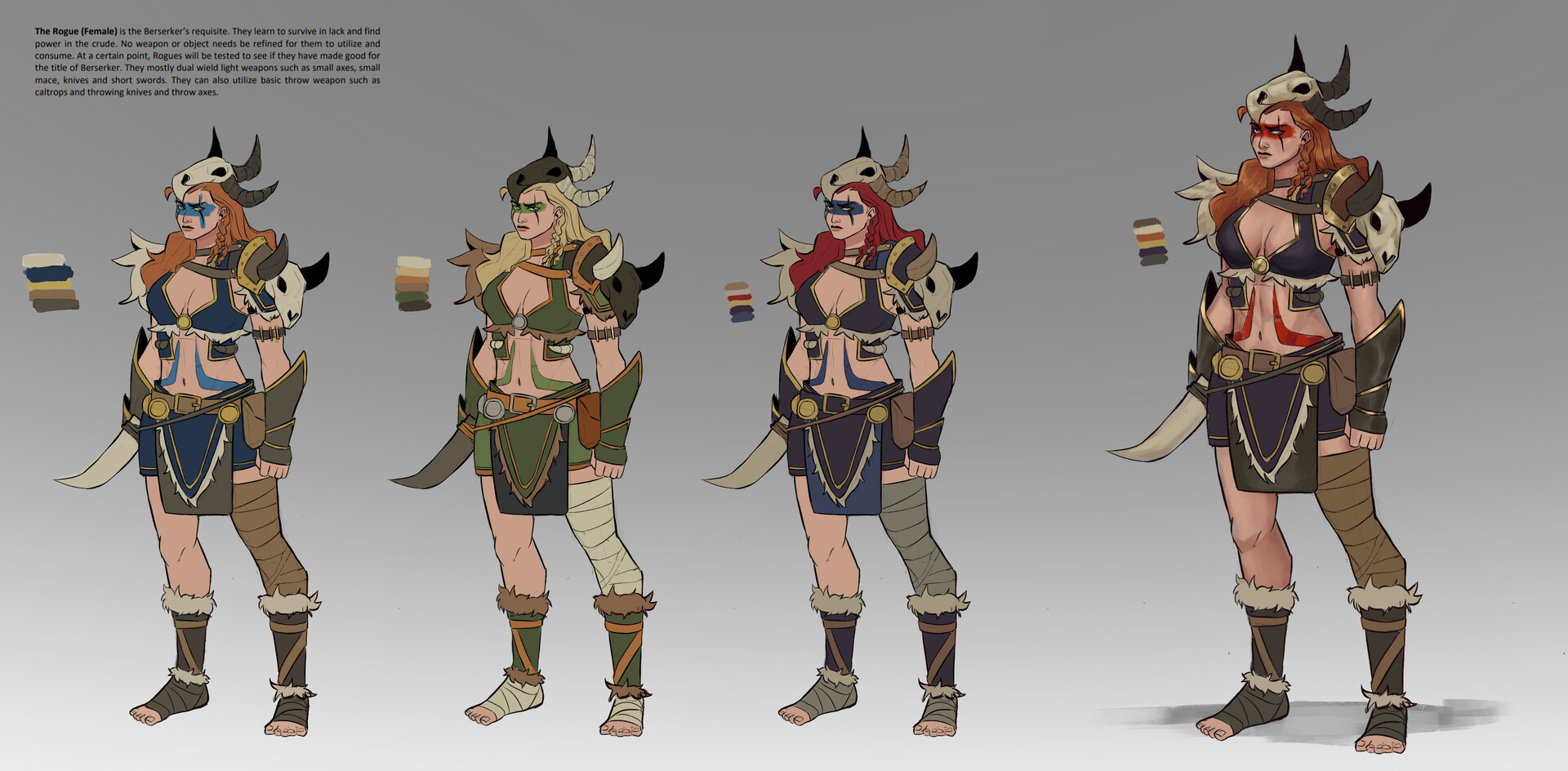 ArtStation - Berserker Concept