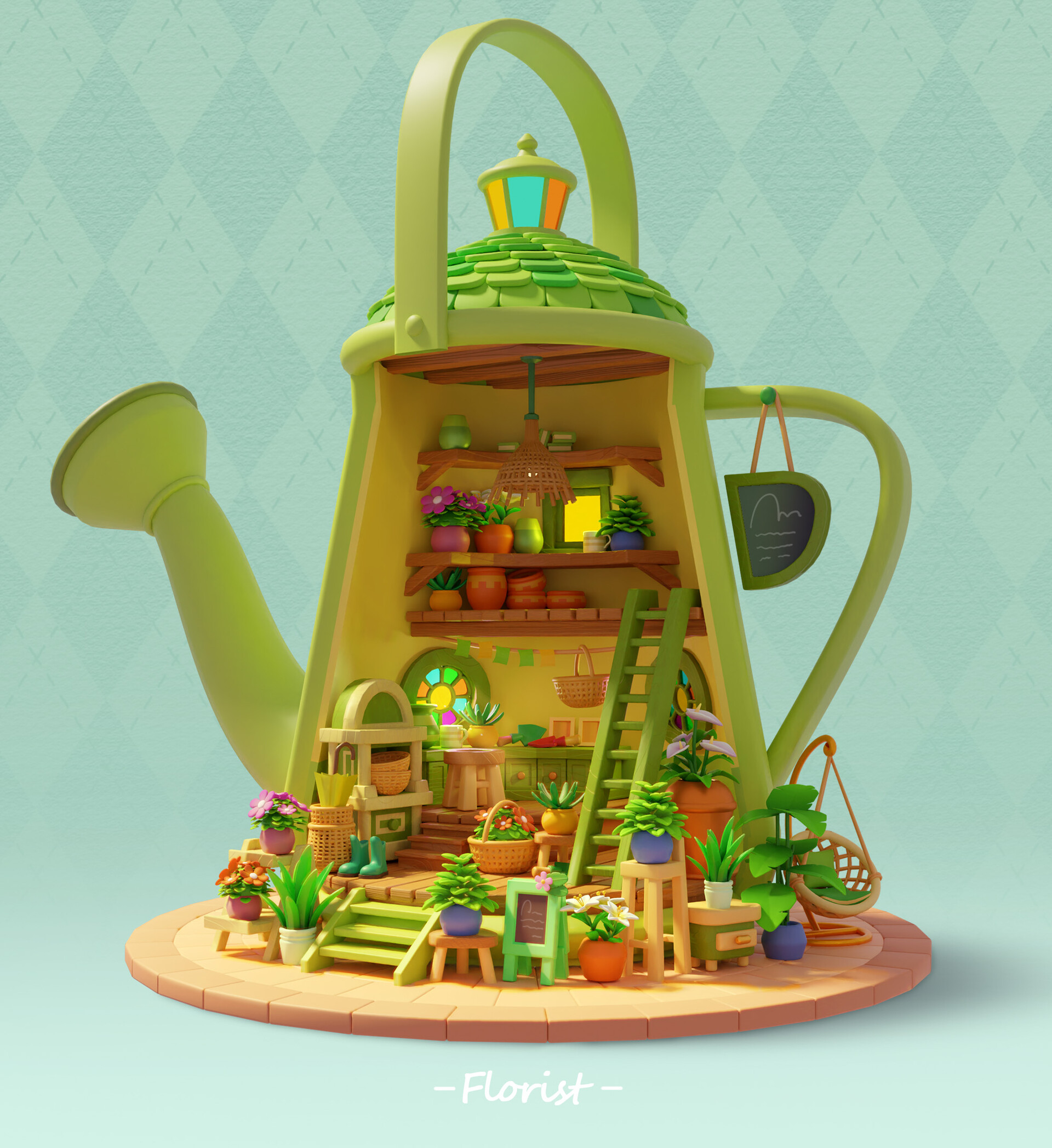 ArtStation - florist