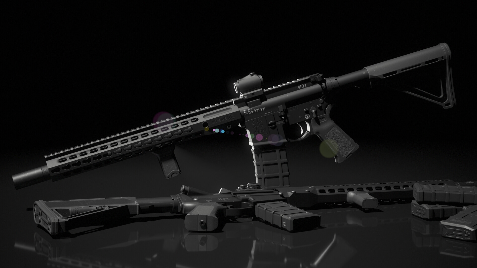 ArtStation - Noveske Rifle