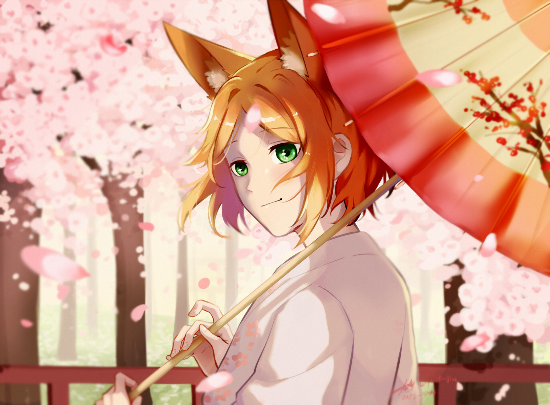 ArtStation - Cherry Blossom Yuta