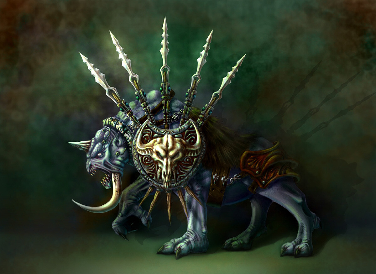 ArtStation - The Hunter's Mount