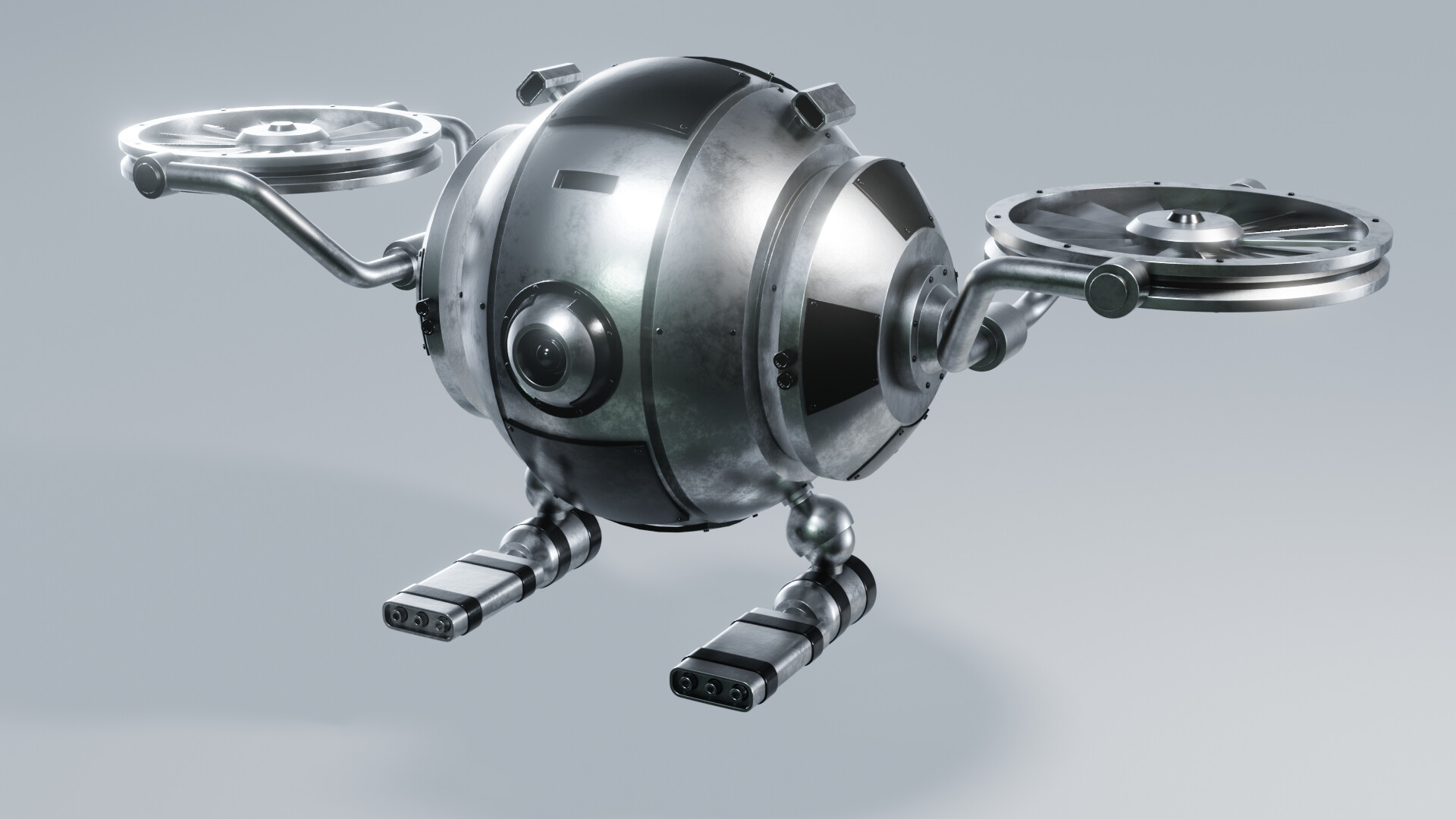 ArtStation - Si-Fi security drone