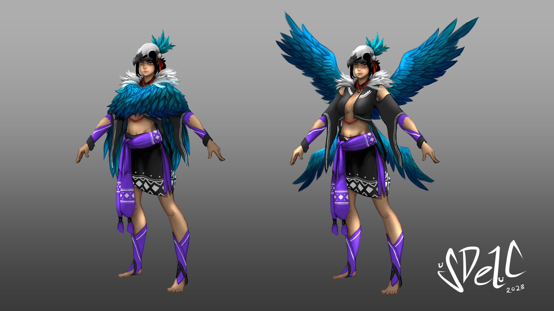 Gerard Romuel G. Cledera - OG Character AIRIN - Filipino Mythical BIrd ...