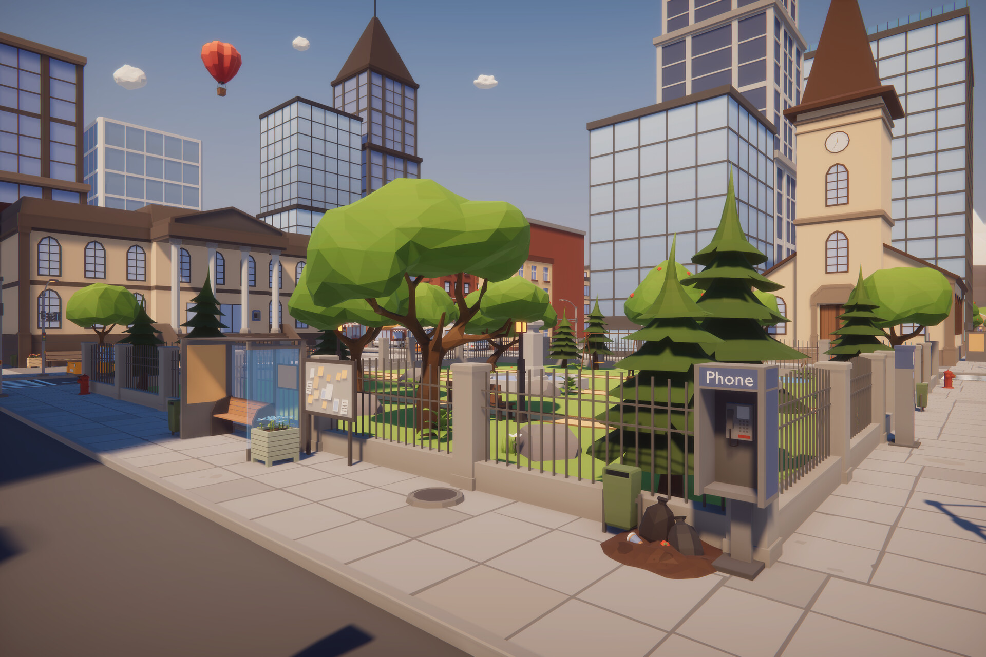 ArtStation - Low Poly Megapolis Pack
