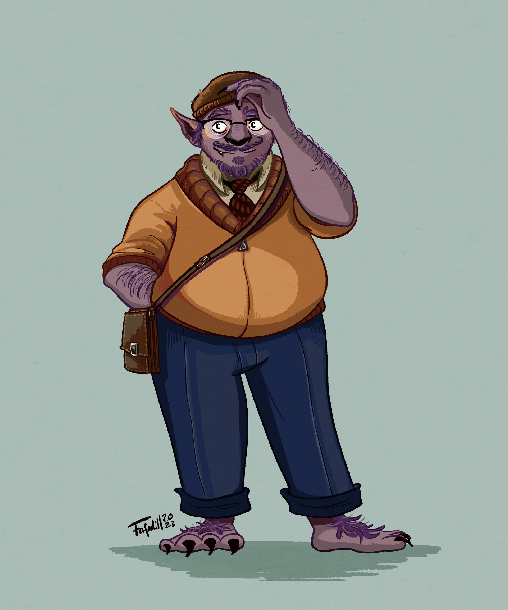 ArtStation - Werewolf Bus Driver