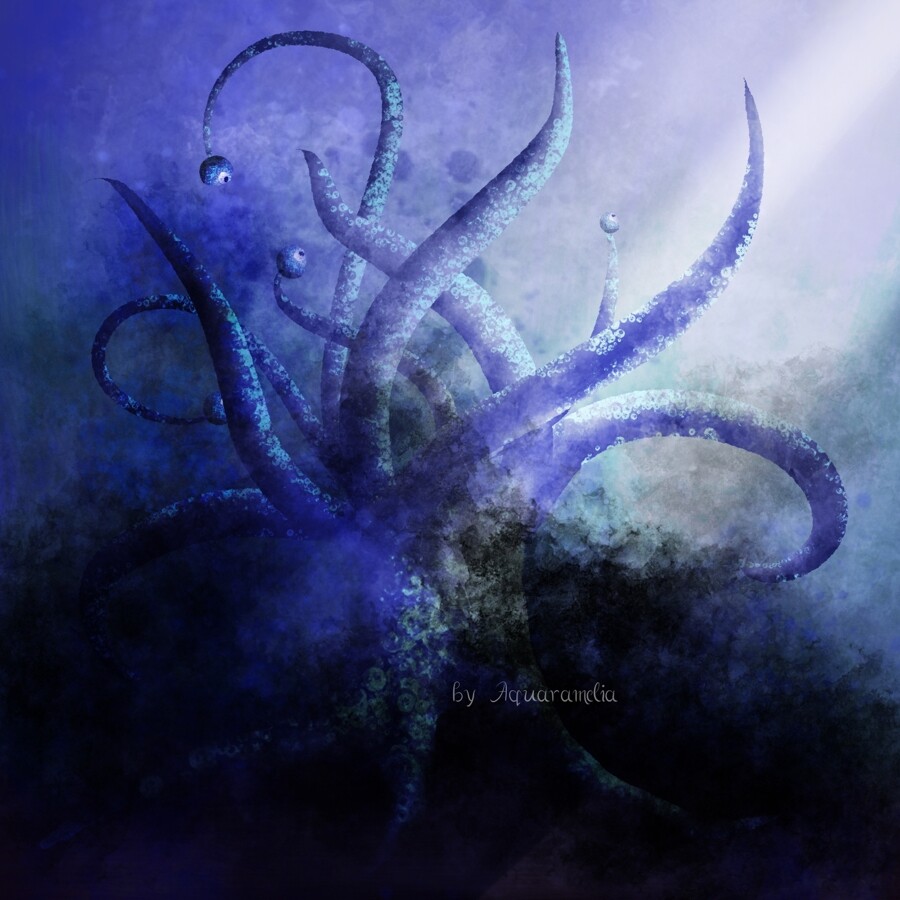 ArtStation - Cosmic horror creature concept art