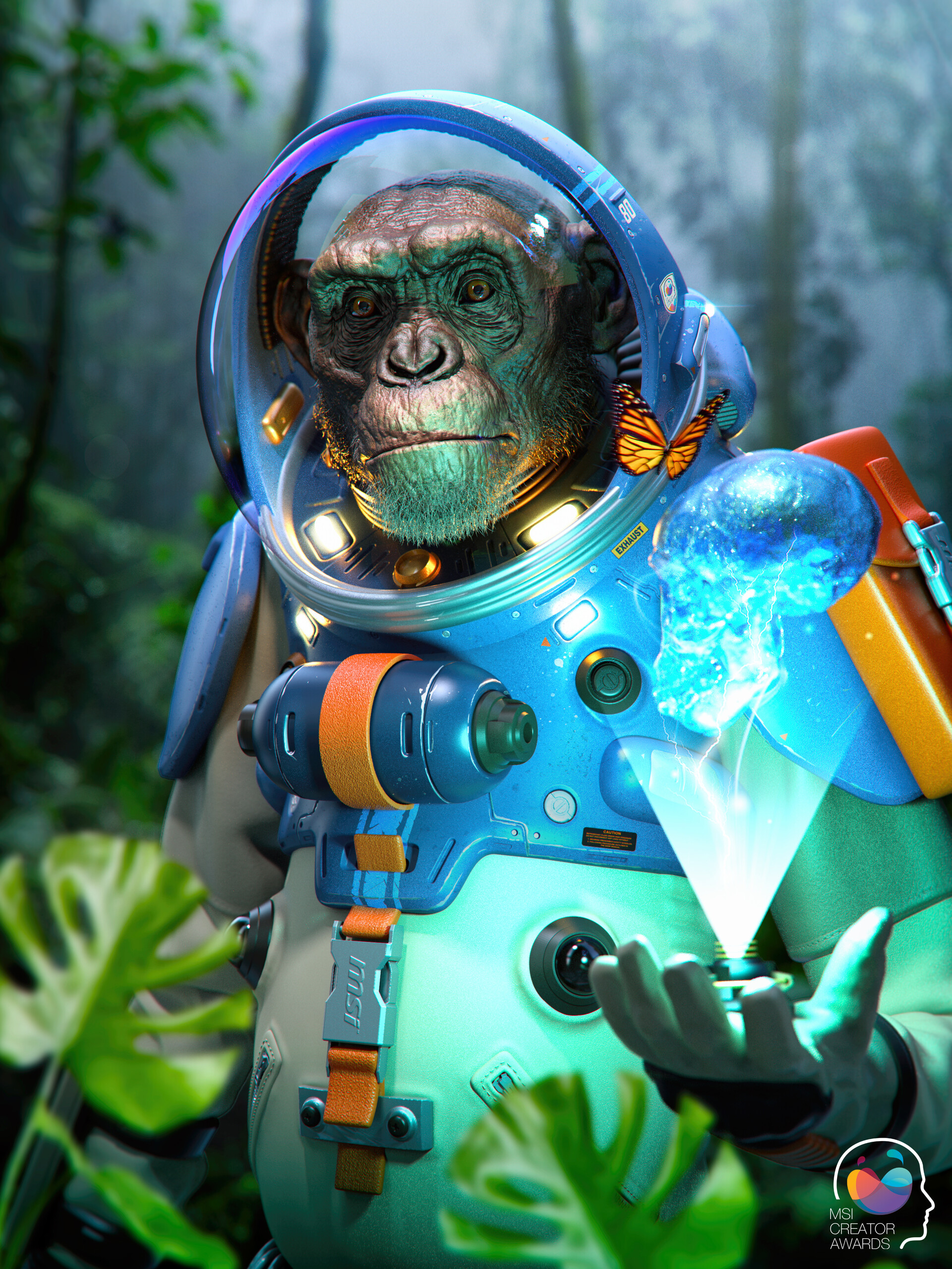 SPACE APE 2.0 REDESIGN by Maarten Verhoeven : r/ImaginaryAstronauts