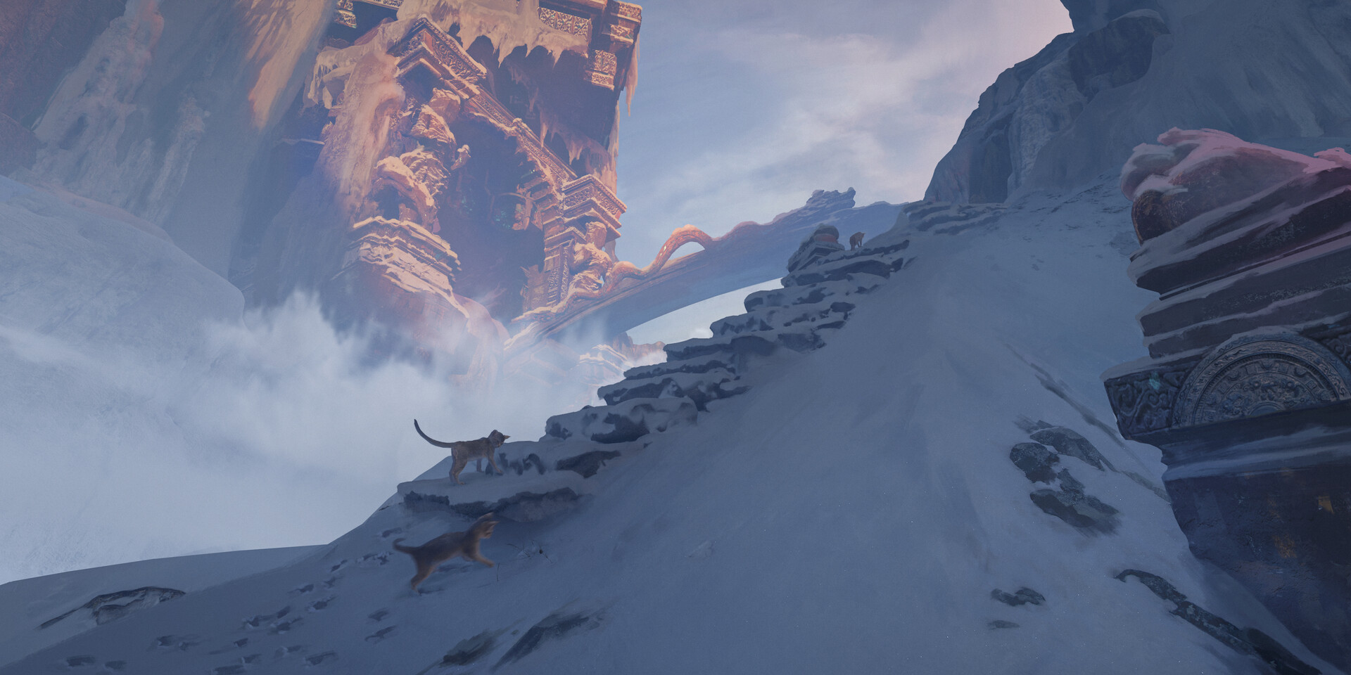 ArtStation - Brave kitten is not afraid of difficulties×2