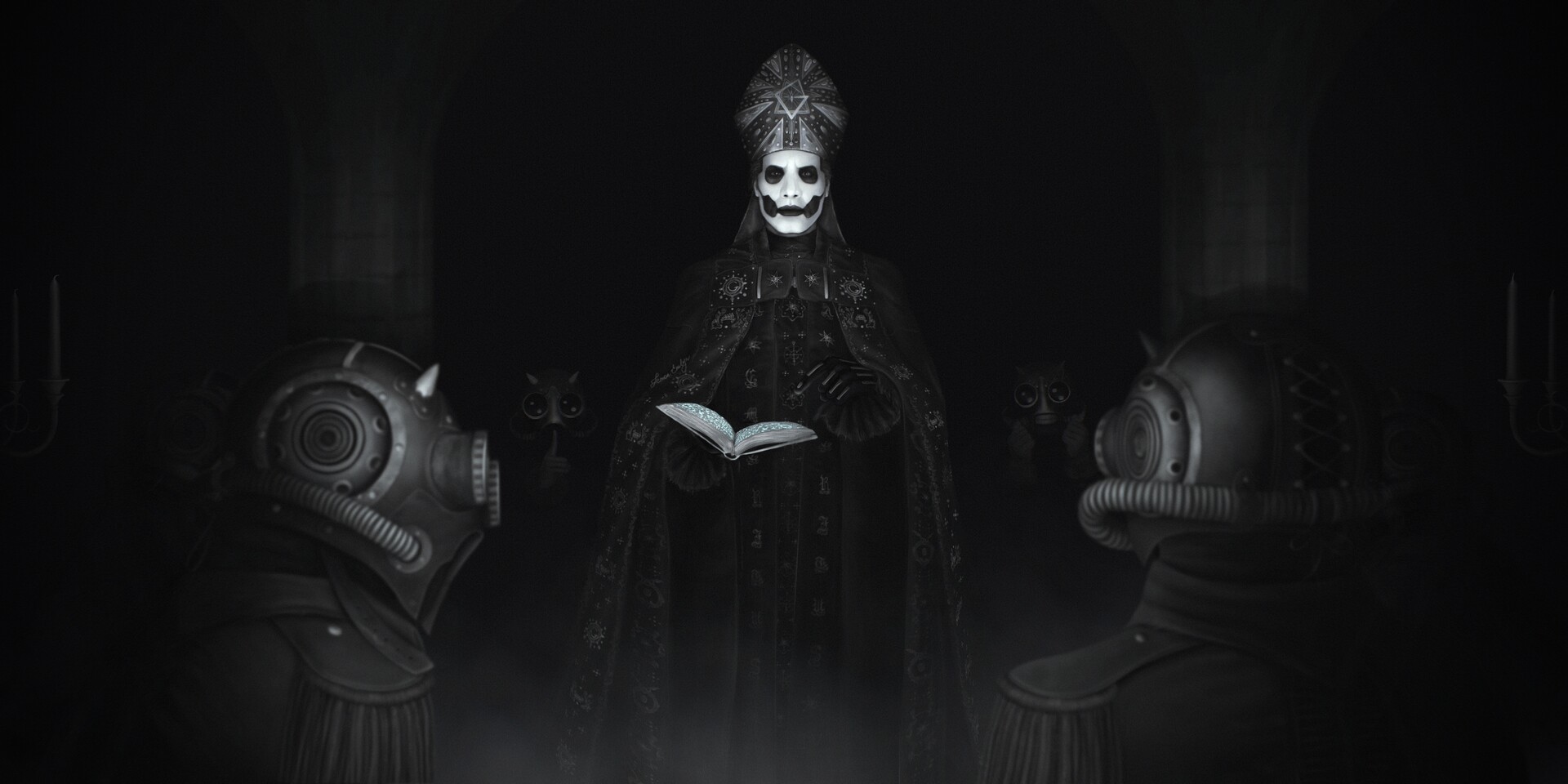 ArtStation - Ghost B.C. Fan Art - Reading session