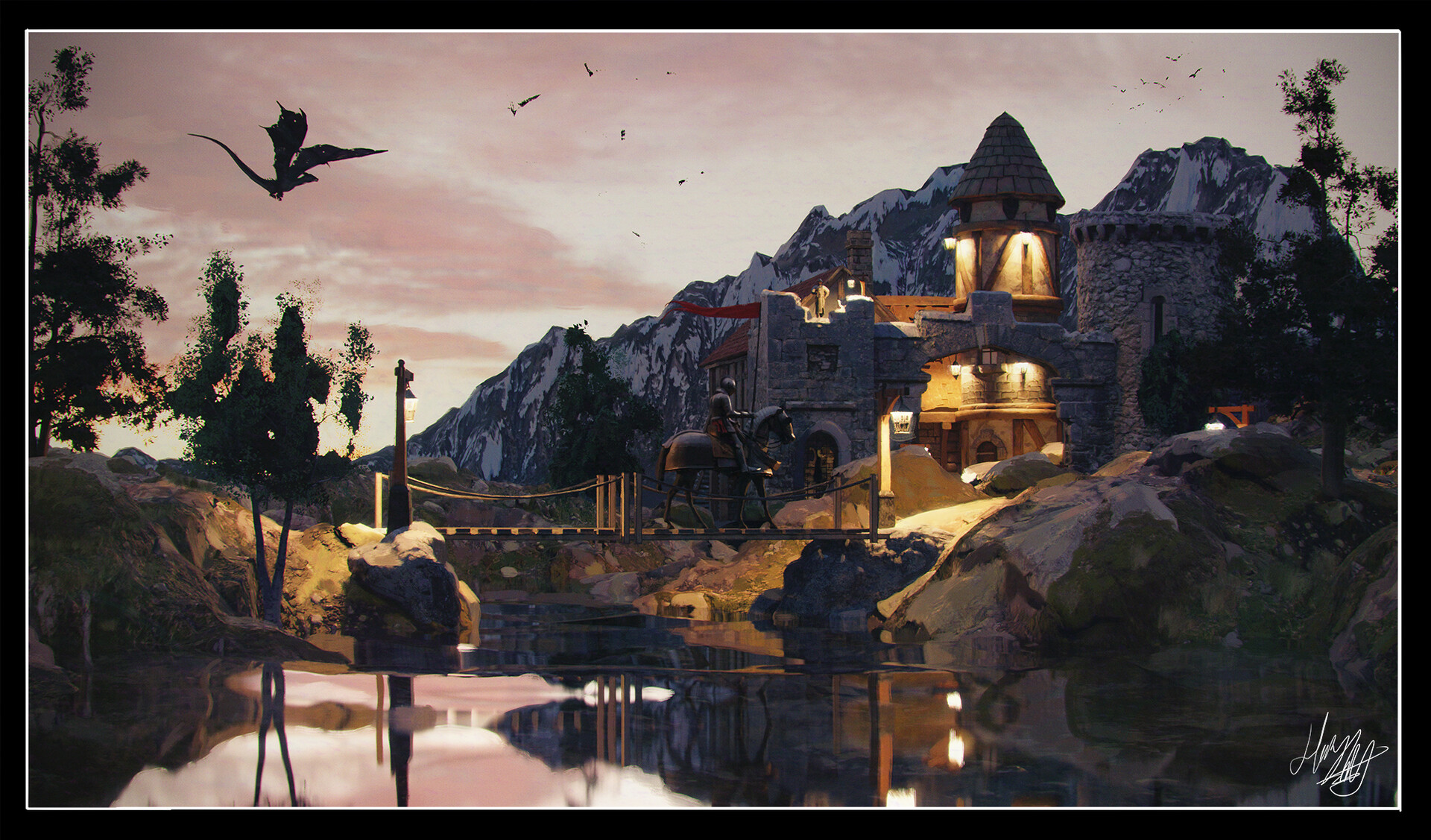 ArtStation - "Returning Home" - Personal Work