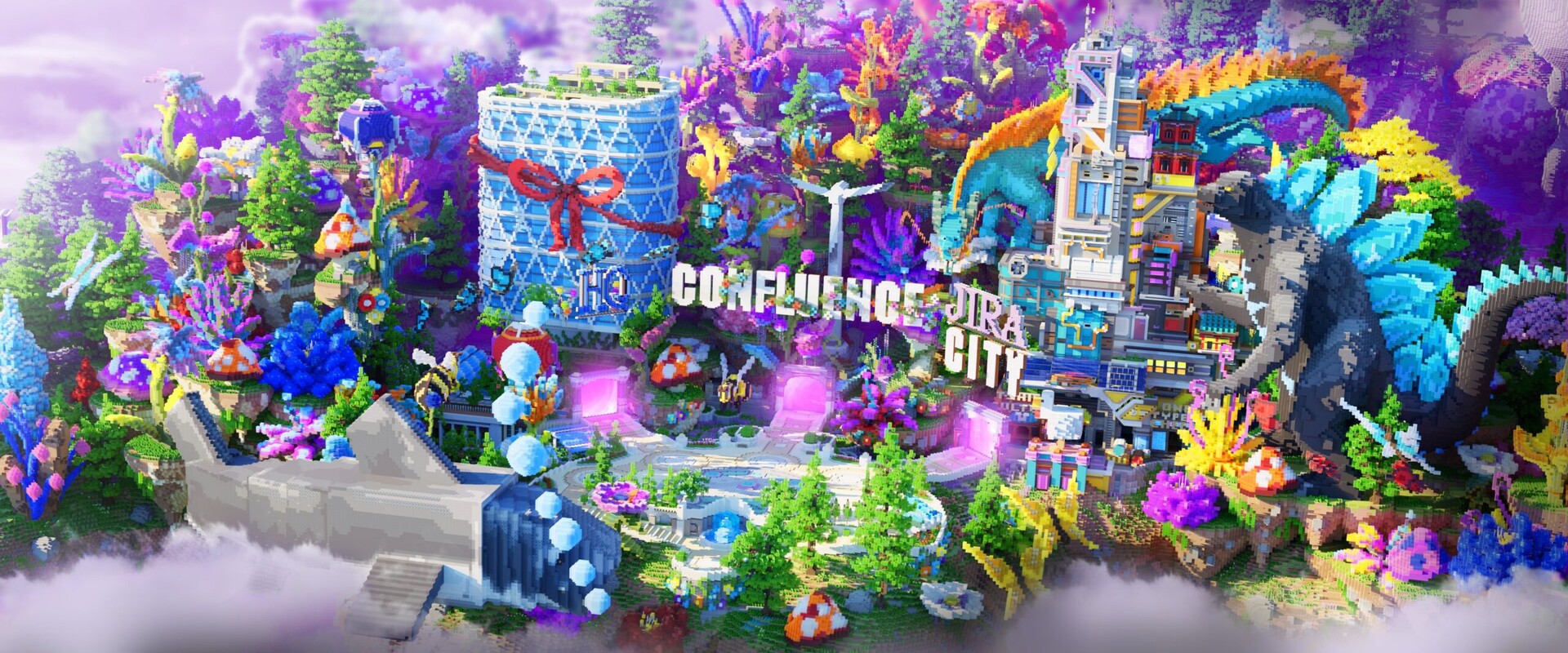 ArtStation - Atlassian Bespoke Minecraft Build