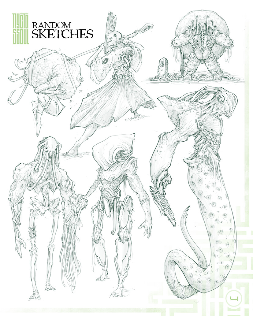 ArtStation - Random sketches 4