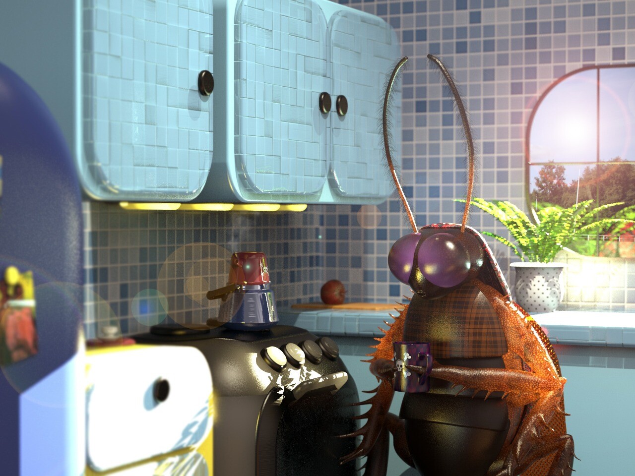 ArtStation - cockroach story