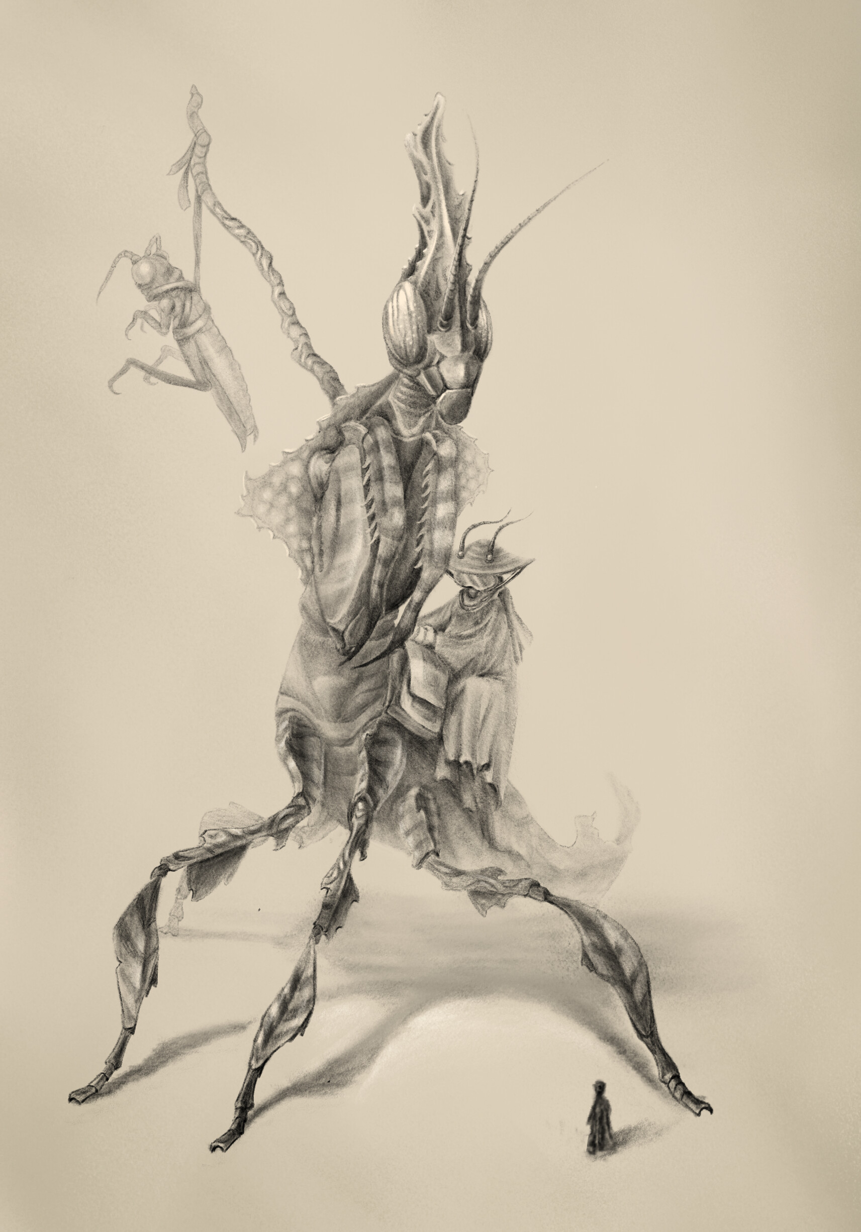 ArtStation - Mantis monster