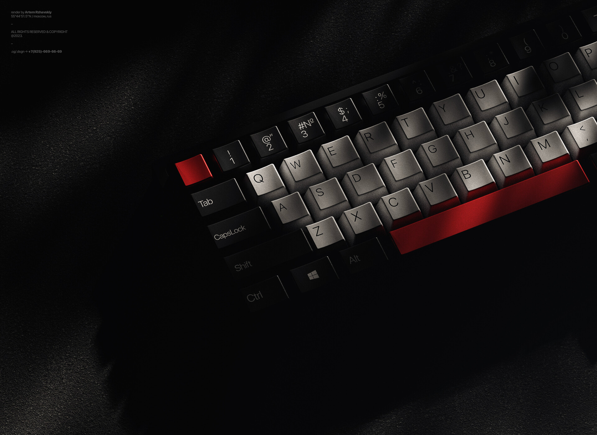 ArtStation - Wireless keyboard