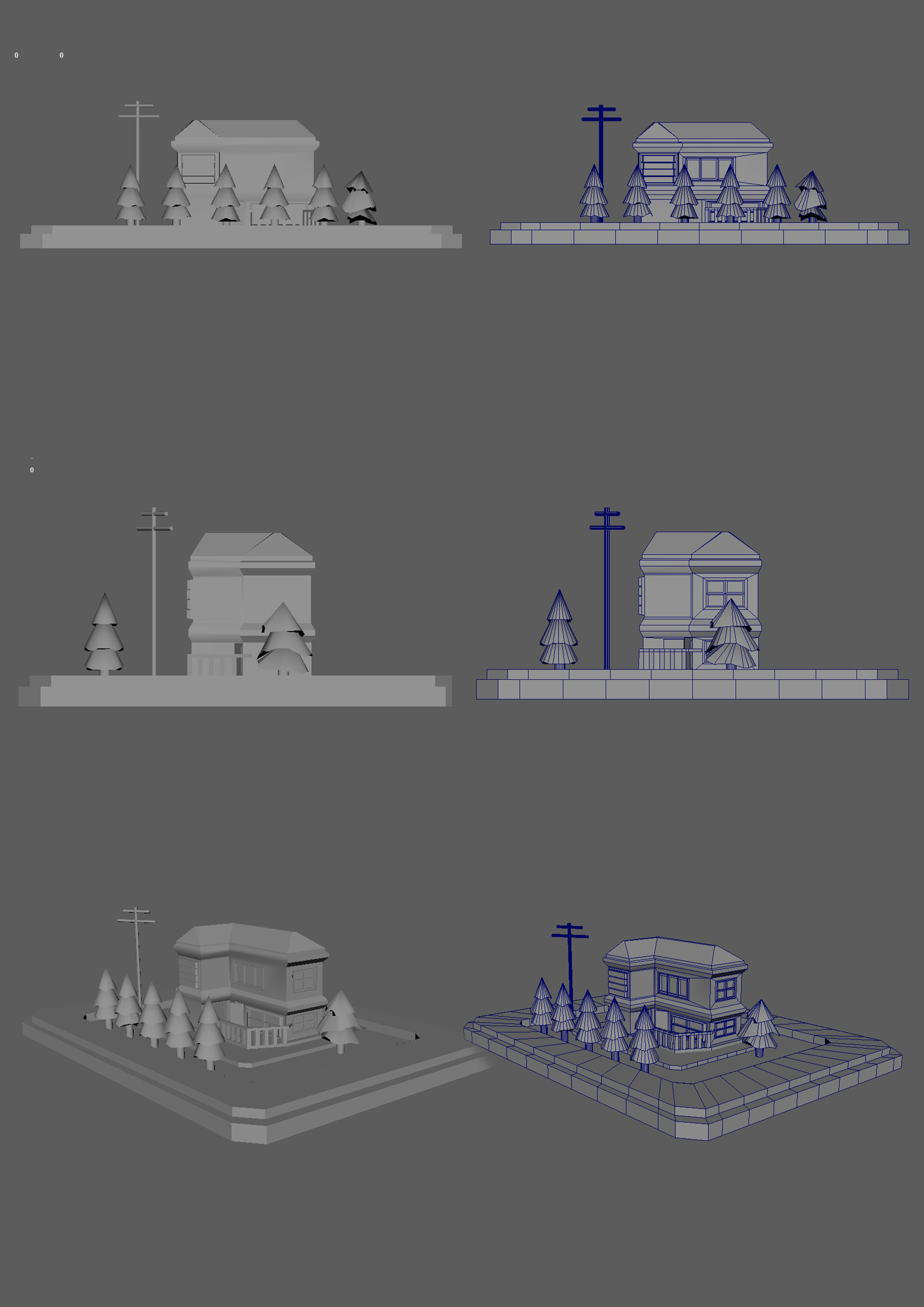 ArtStation - Poly modelling