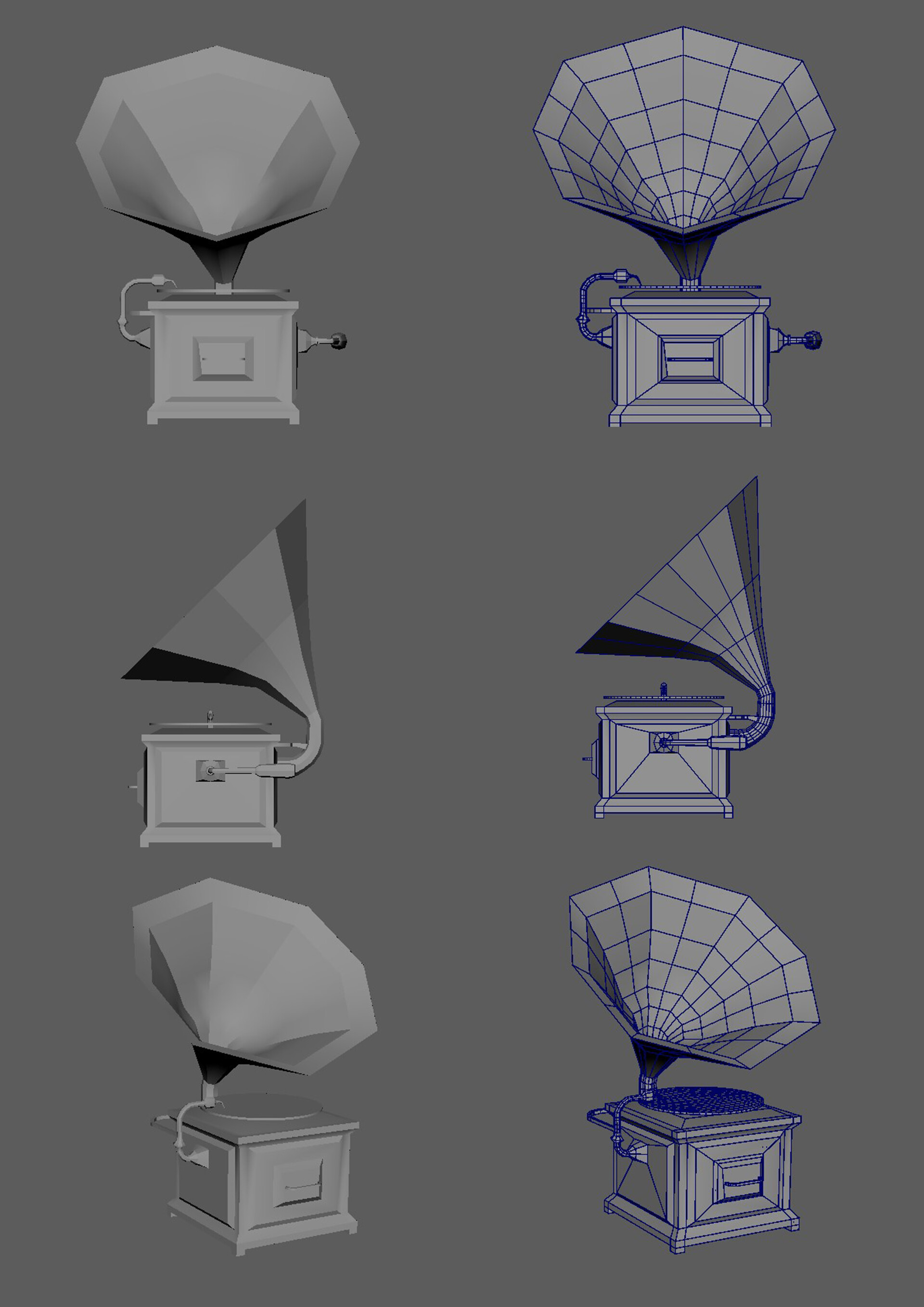 ArtStation - poly modelling . maya3d