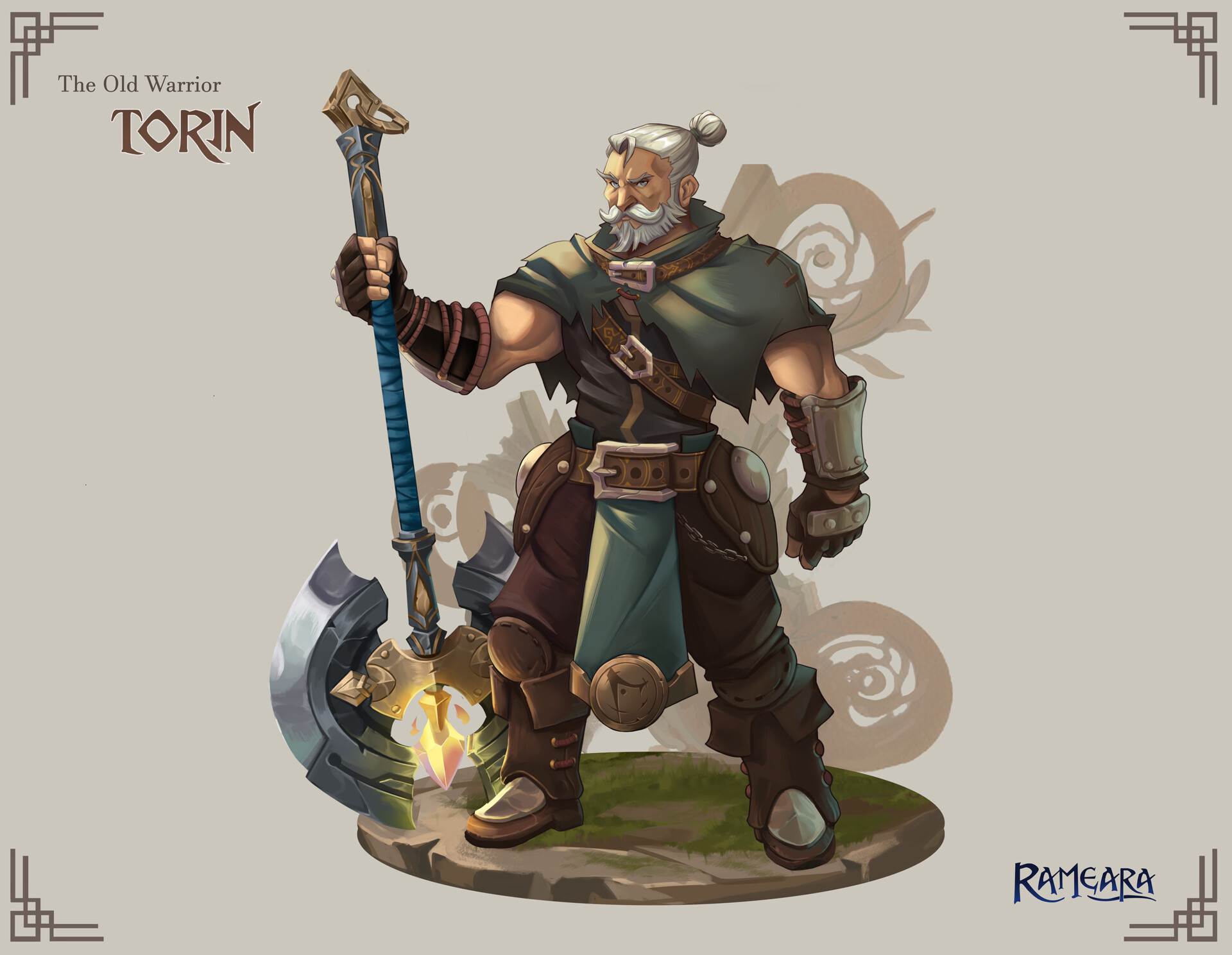 ArtStation - The Old Warrior Torin