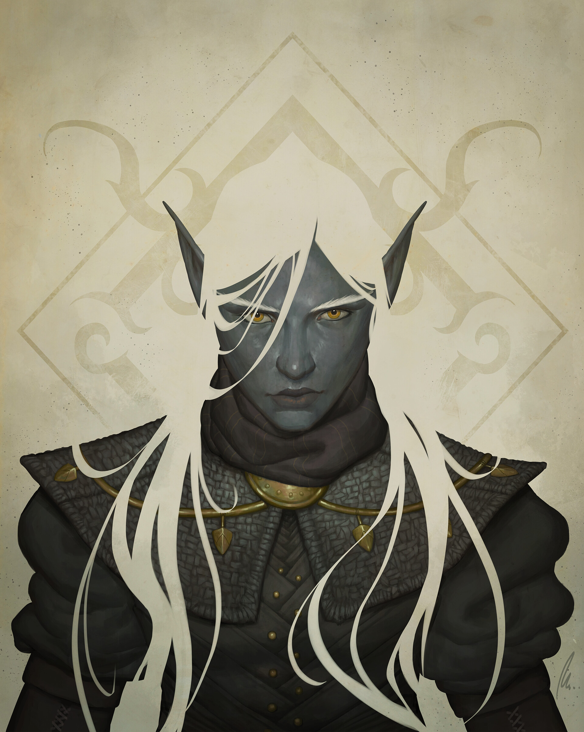 ArtStation - Dark Elf